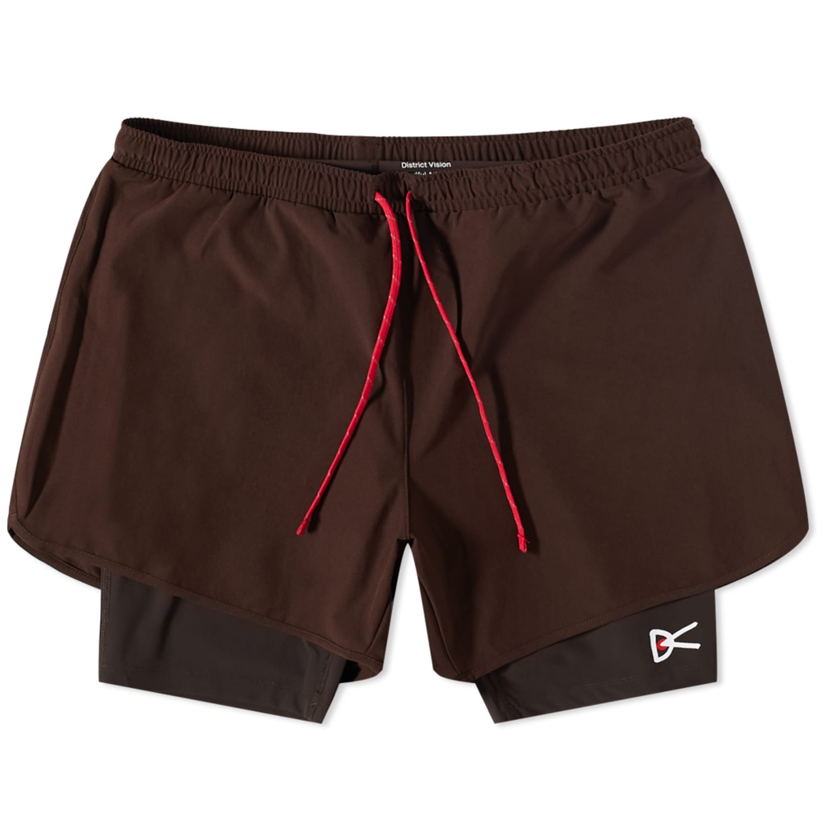 District Vision Aaron Trail Shorts Cacao | END.