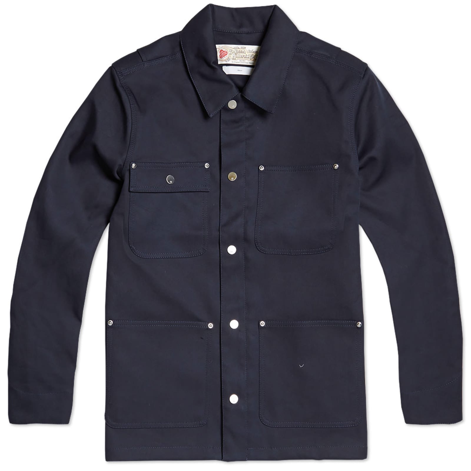 Over All Master Cloth Chester Coat Dark Navy | END. (NL)