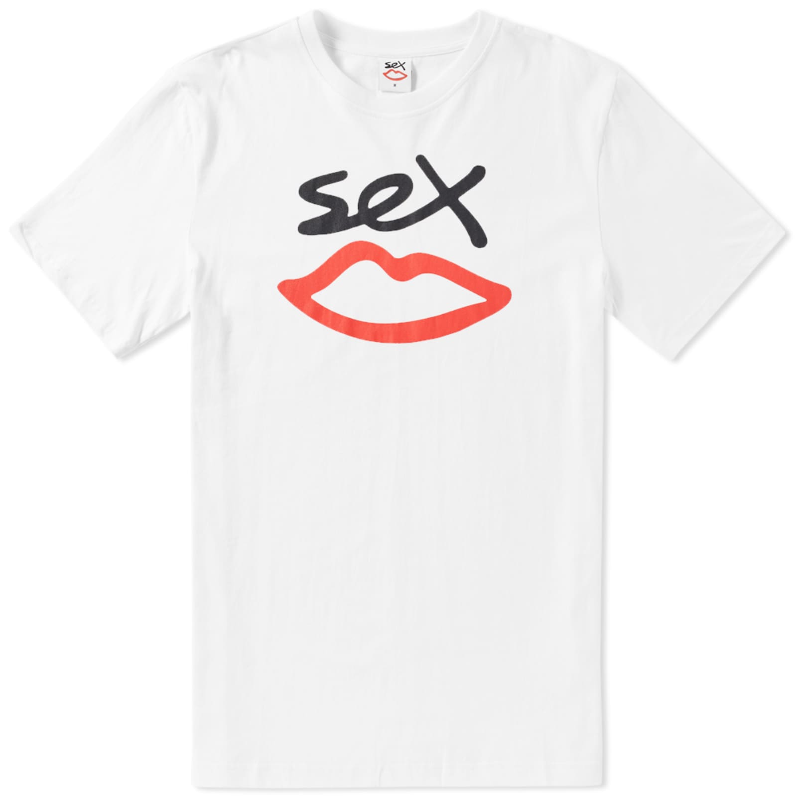 Sex Skateboards Large Logo Tee White End Us