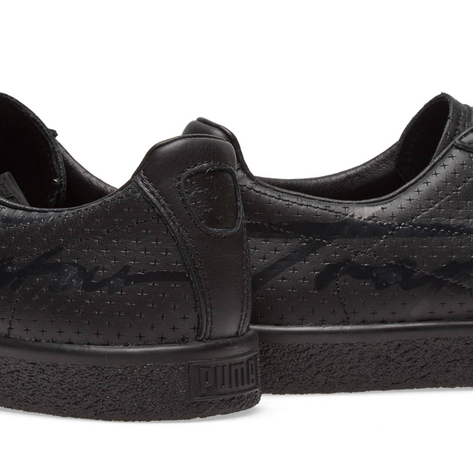 Puma x Trapstar Clyde Perforated Puma Black | END. (BE)