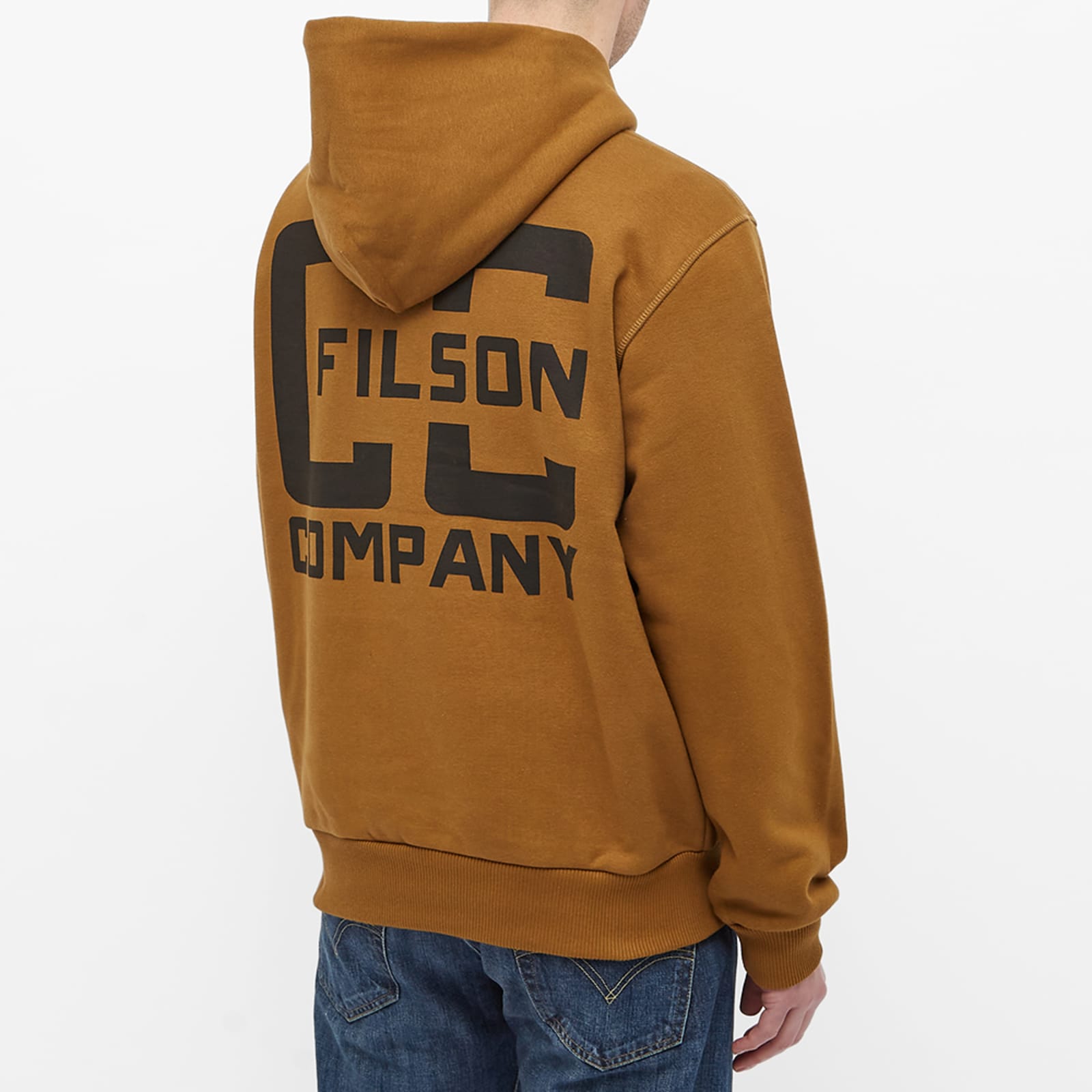 Filson Prospector Popover Hoodie Gold Ochre | END. (US)
