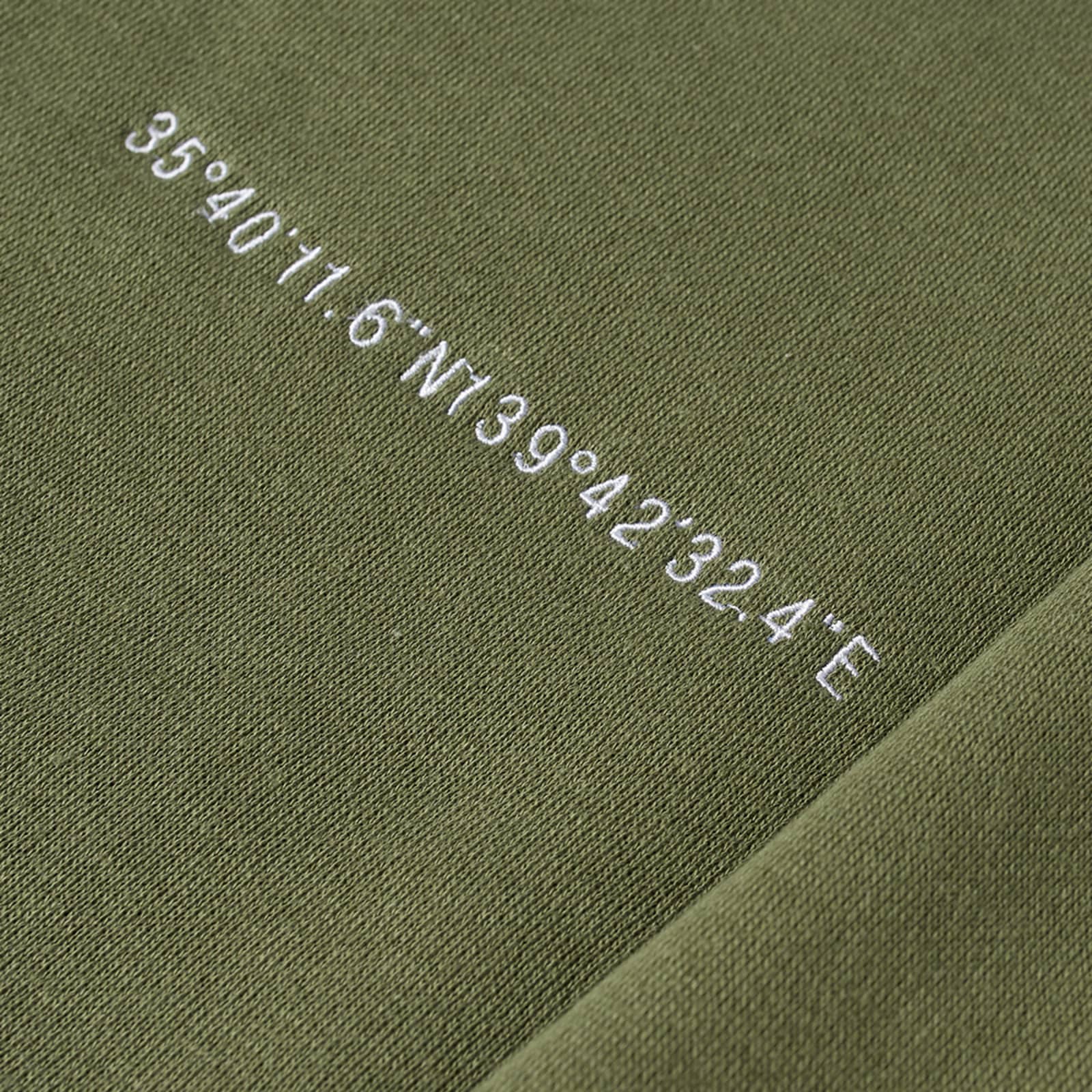 WTAPS Gps Zip Through Bomber Jacket Olive Drab | END.