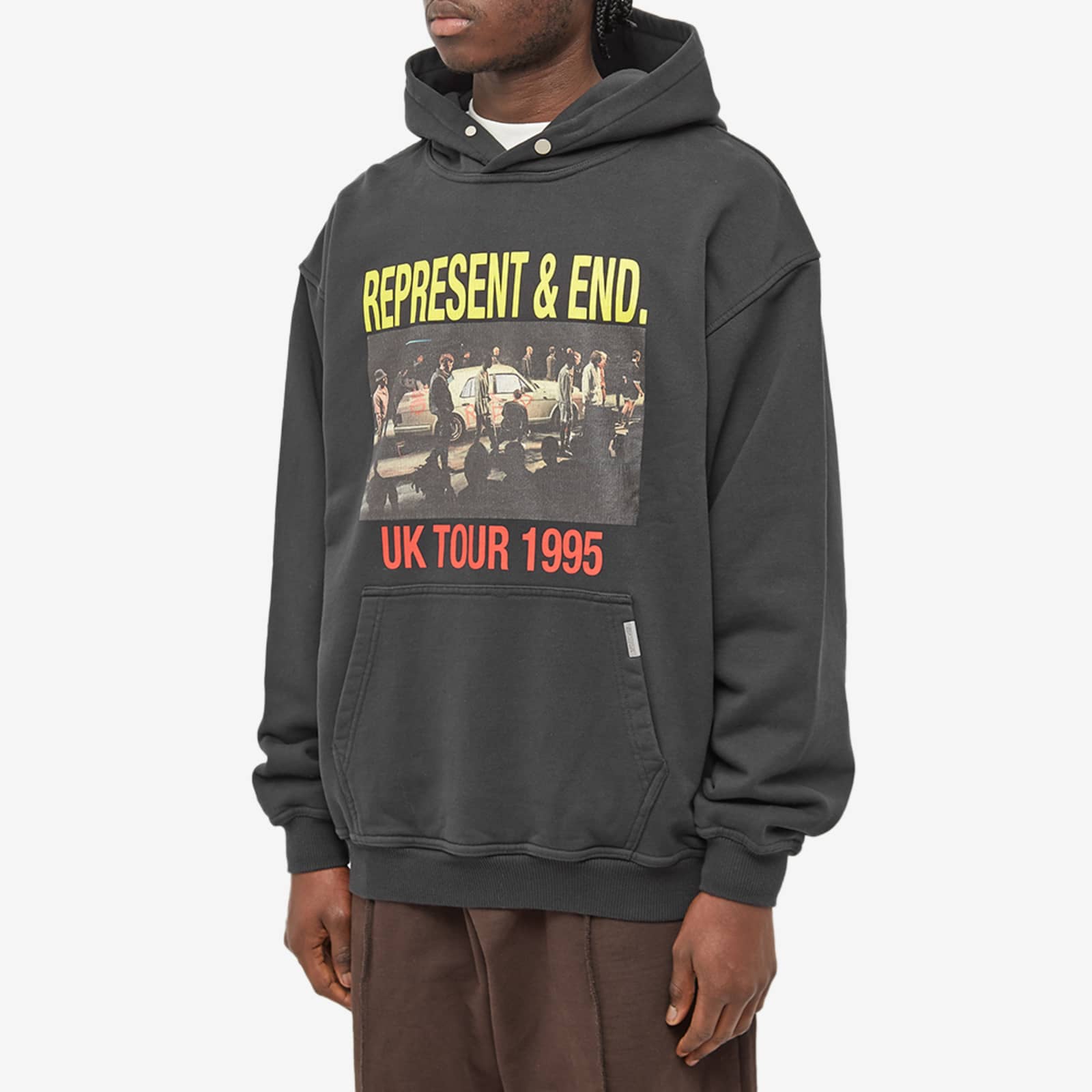 Represent Manchester Uk Tour Hoodie Black | END. (GB)