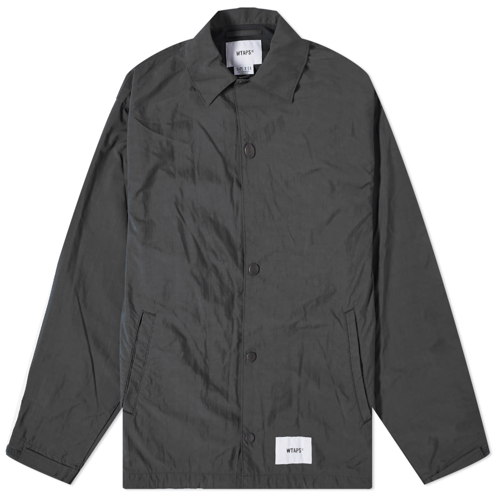 WTAPS 03 Nylon Coach Jacket Black | END. (HK)
