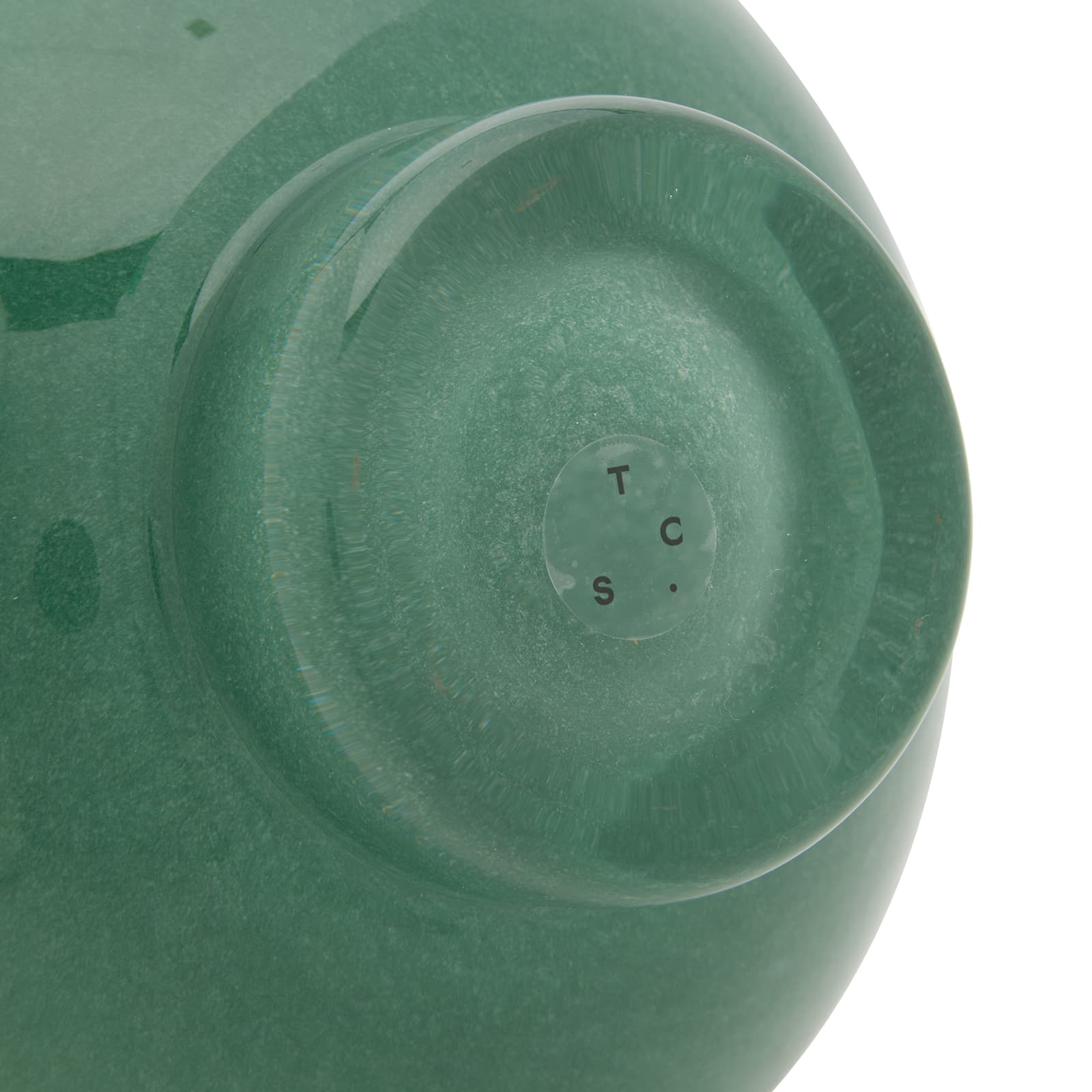 The Conran Shop Glass Vase 23cm Teal | END. (US)