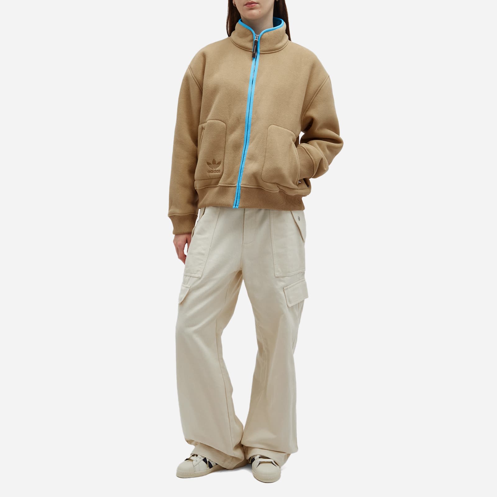 Adidas x Wales Bonner Fleece Jacket Cardboard | END. (GB)