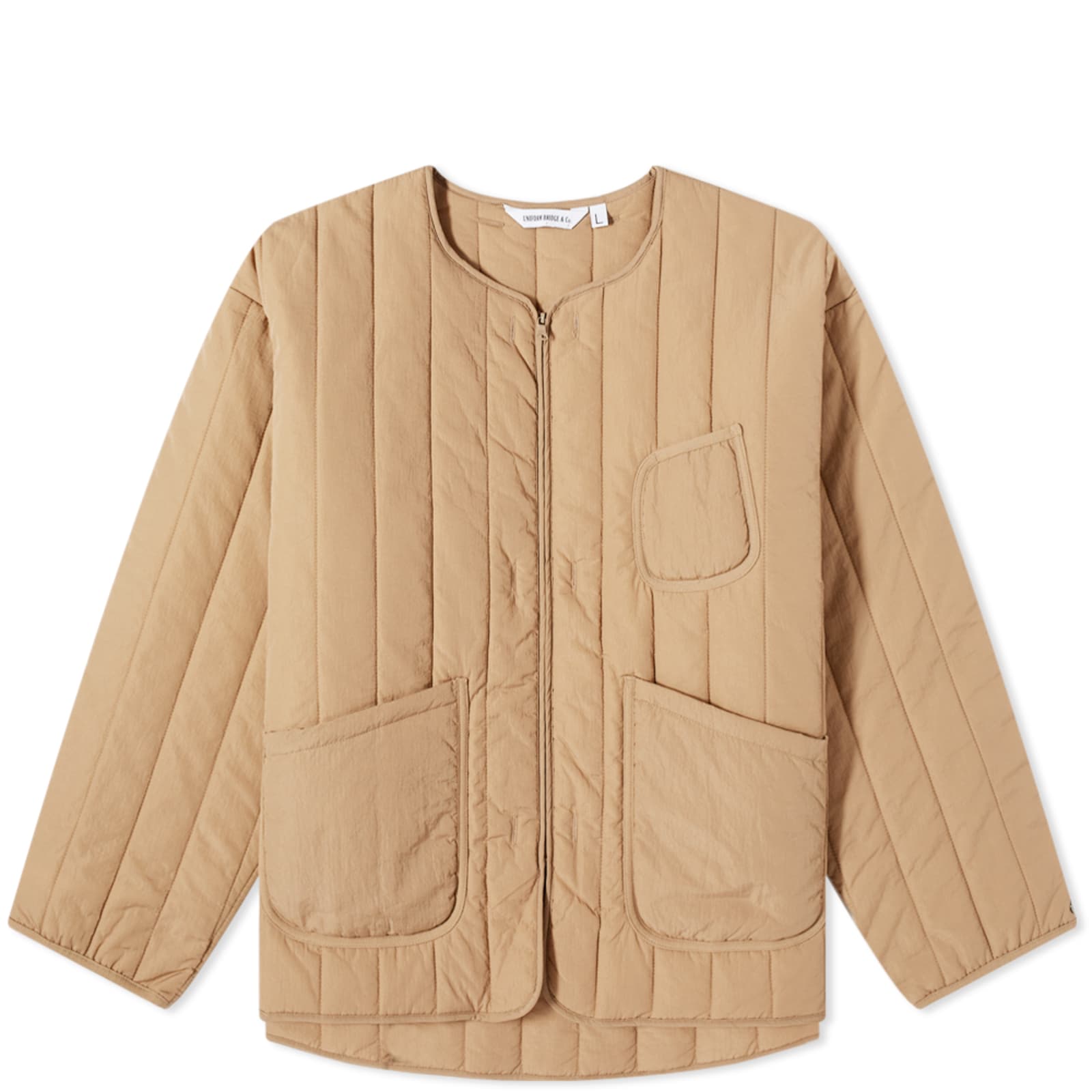 Uniform Bridge Quilted Liner Jacket Beige | END. (US)