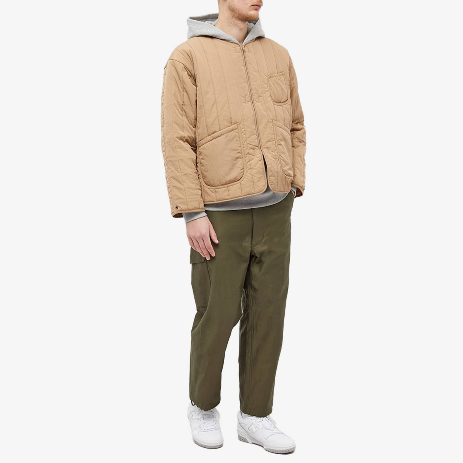 Uniform Bridge Quilted Liner Jacket Beige | END. (HK)