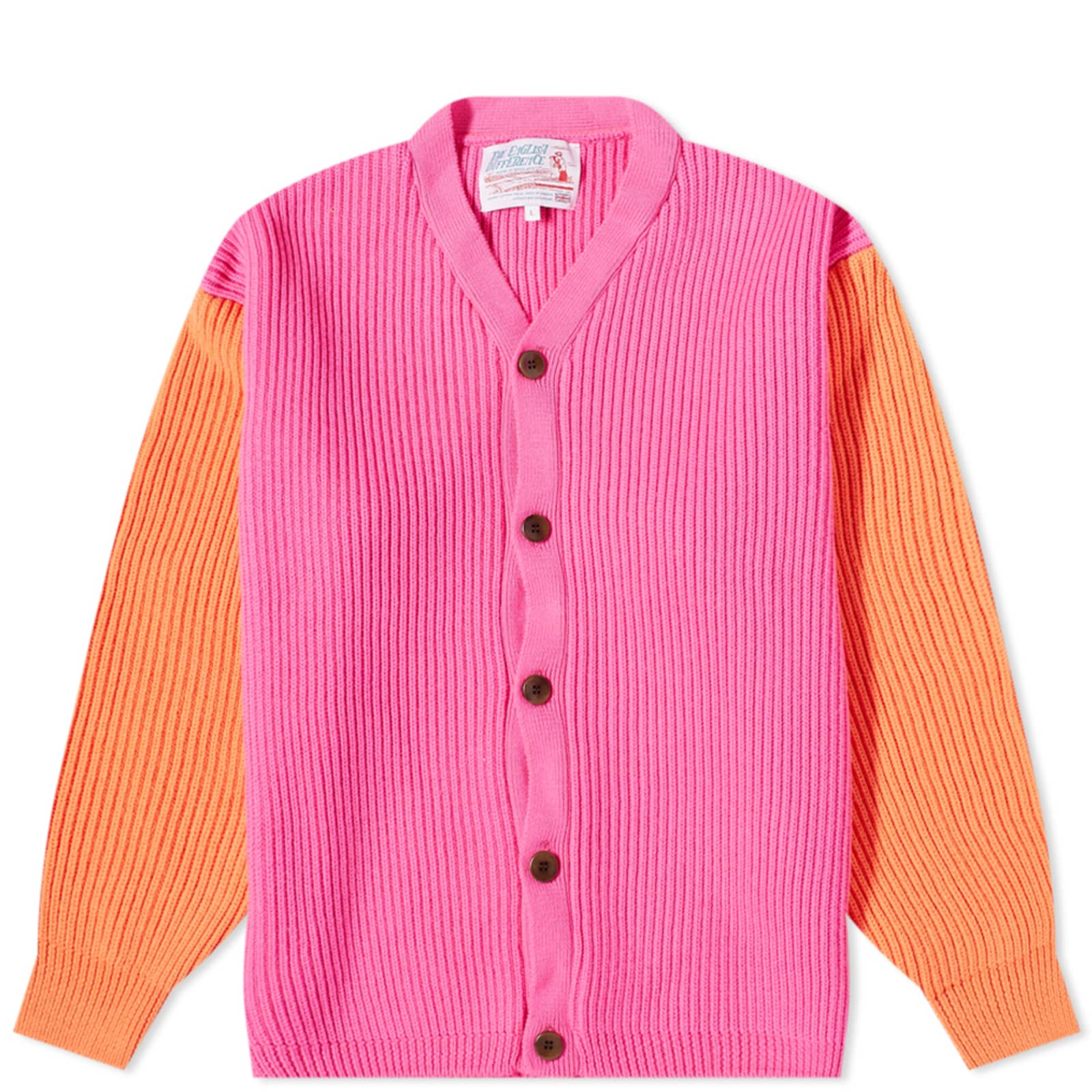 Garbstore Neon Beacon Cardigan Pink | END.