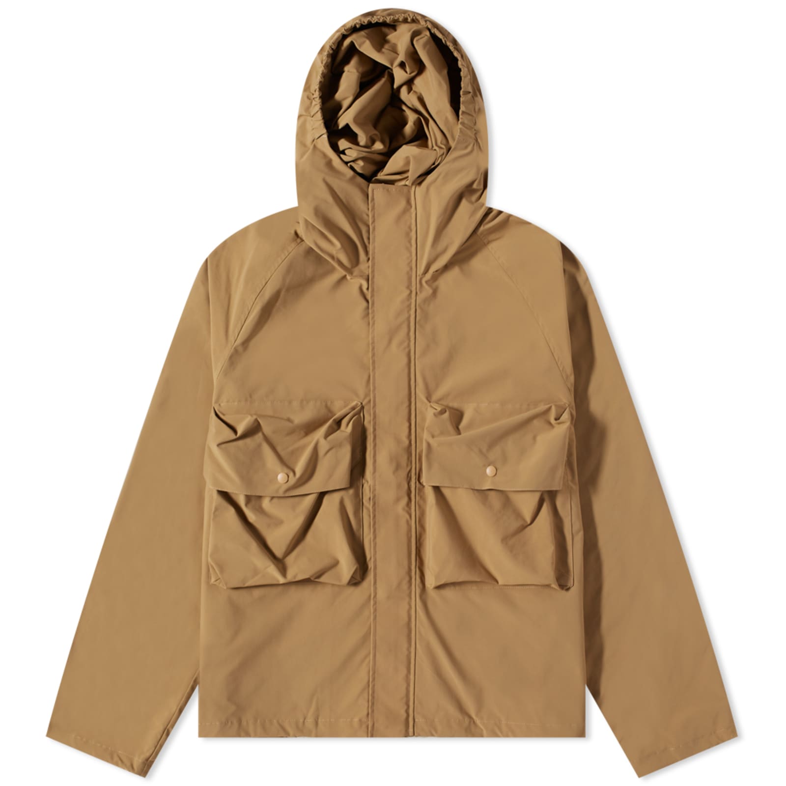 Uniform Bridge Two Pocket Parka Khaki Beige | END.
