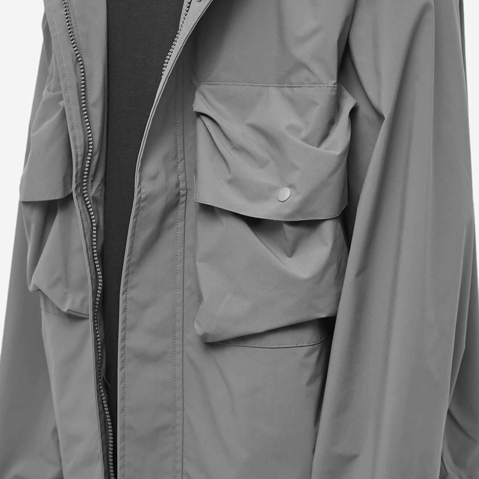Uniform Bridge Two Pocket Parka Grey | END. (CA)