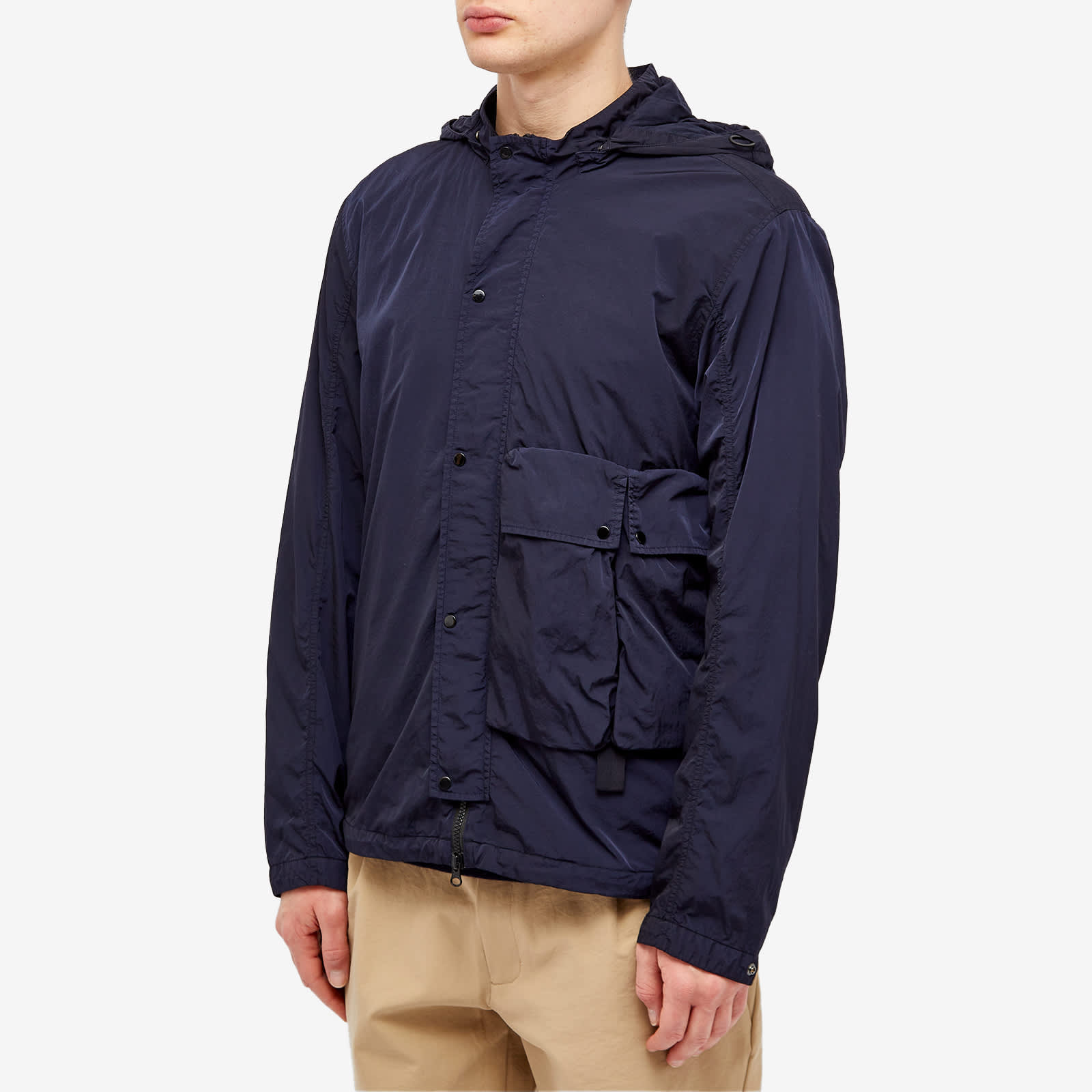 C.P. Company Chrome-R Goggle Overshirt Total Eclipse | END. (GB)