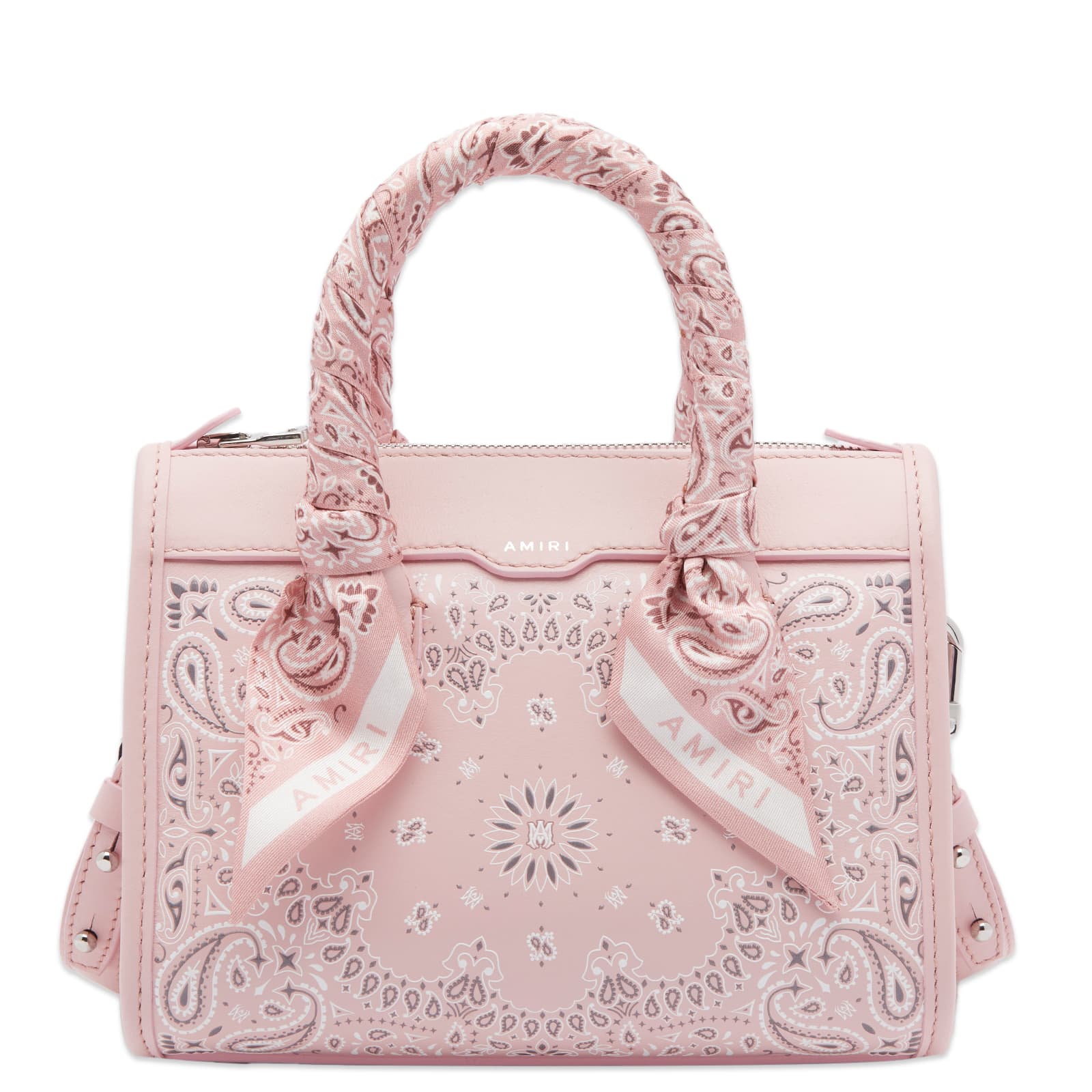 AMIRI Bandana Micro Triangle Bag Pink | END. (GB)