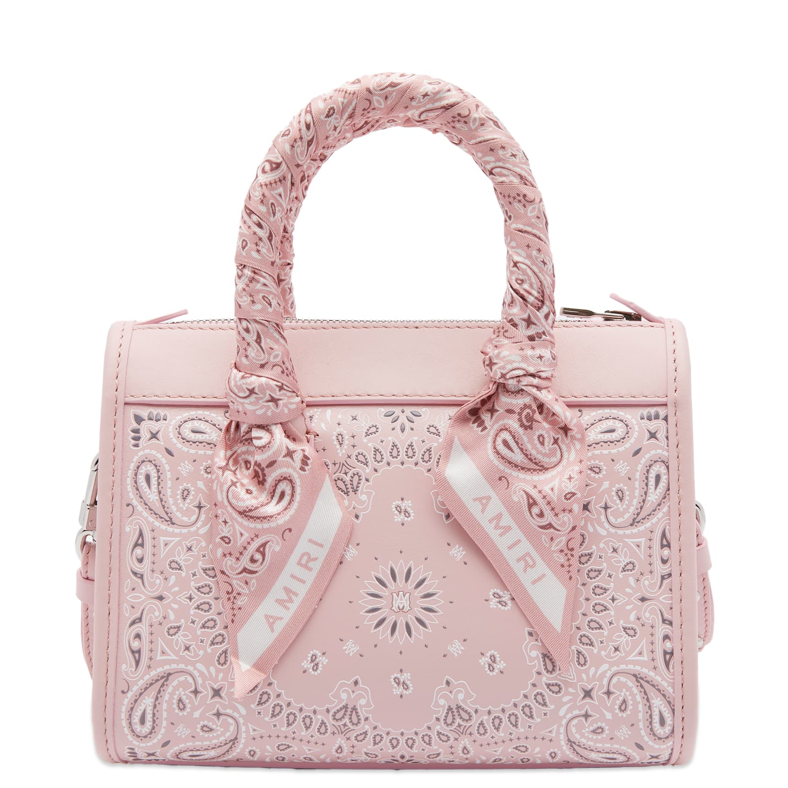 AMIRI Bandana Micro Triangle Bag Pink | END. (US)