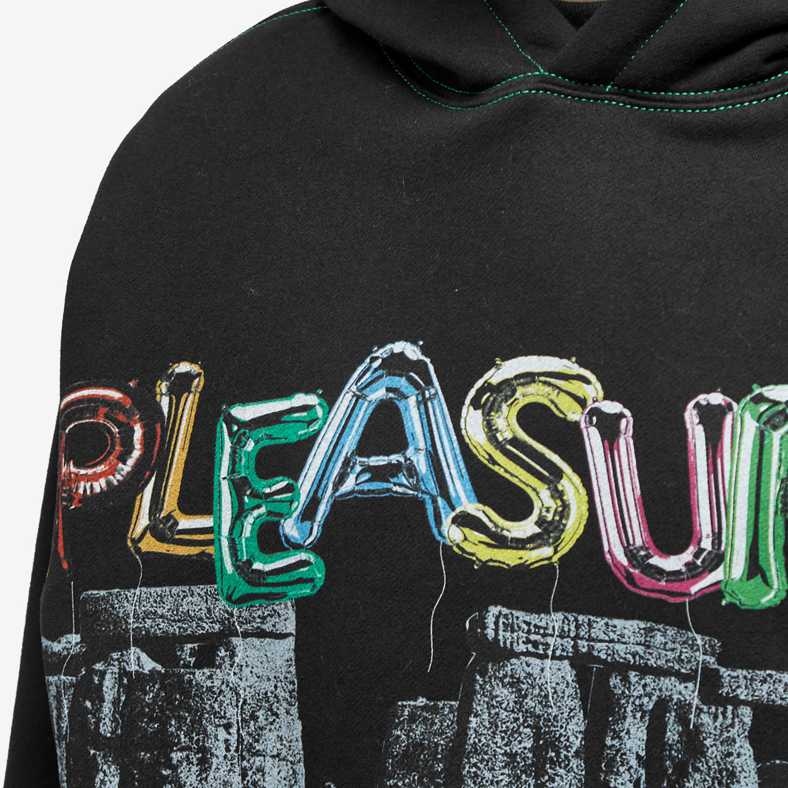 Pleasures Stonehenge Hoodie Black | END. (HK)