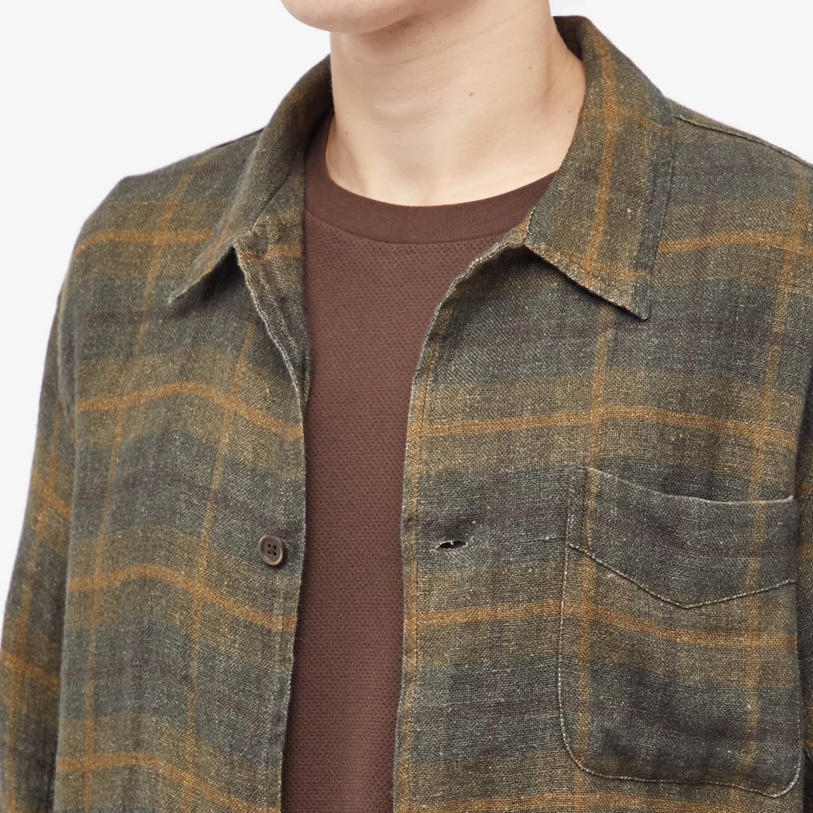 Our Legacy Box Shirt Mirage Wax Check | END. (US)