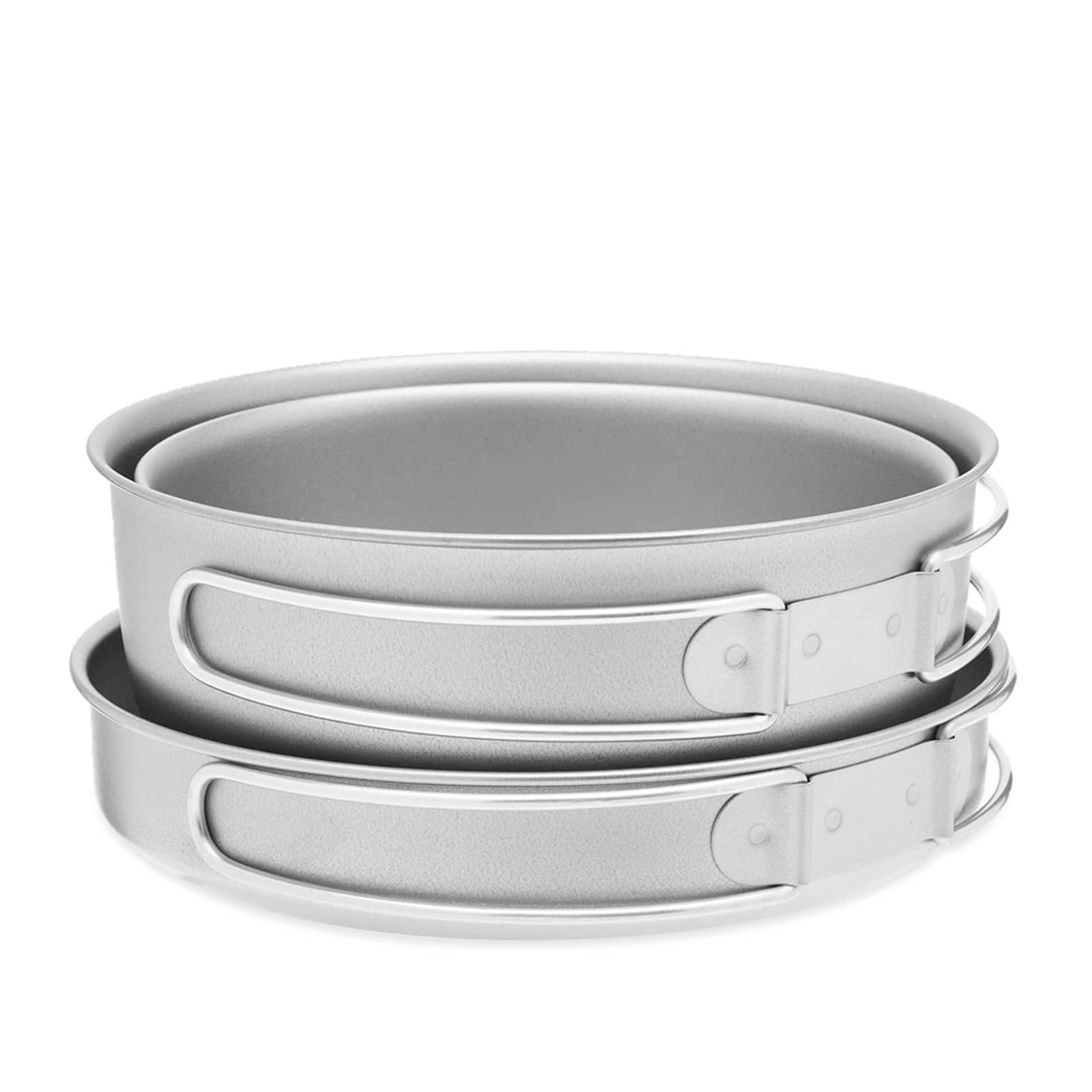 Snow Peak Titanium 3 Piece Cook Set With Case Silver | END.