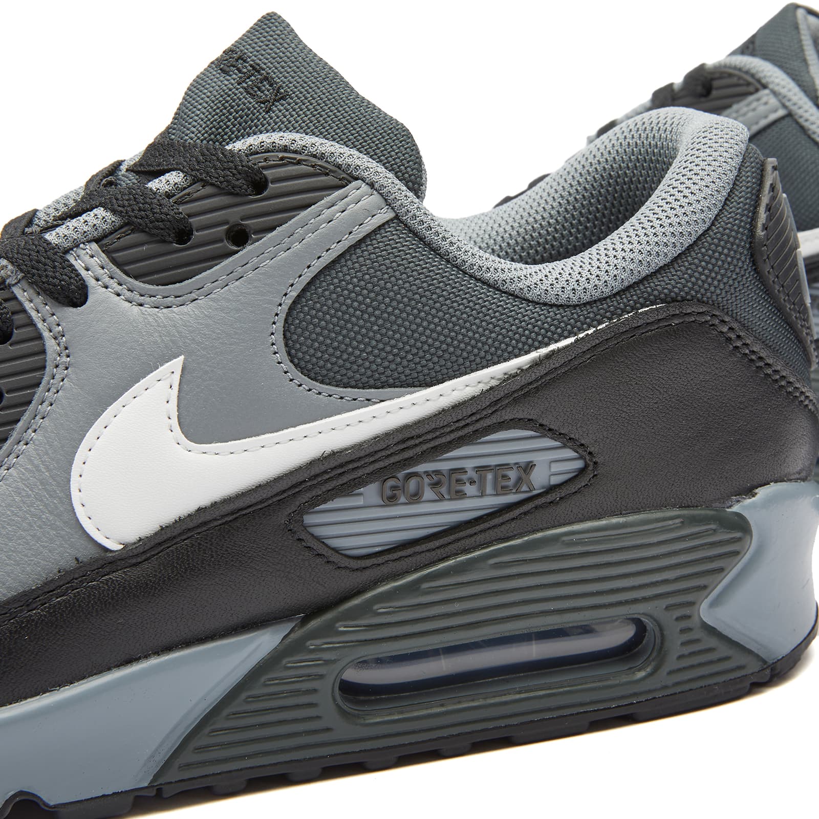 Nike AIR MAX 90 GTX Dark Smoke Grey & Summit White | END. (GB)