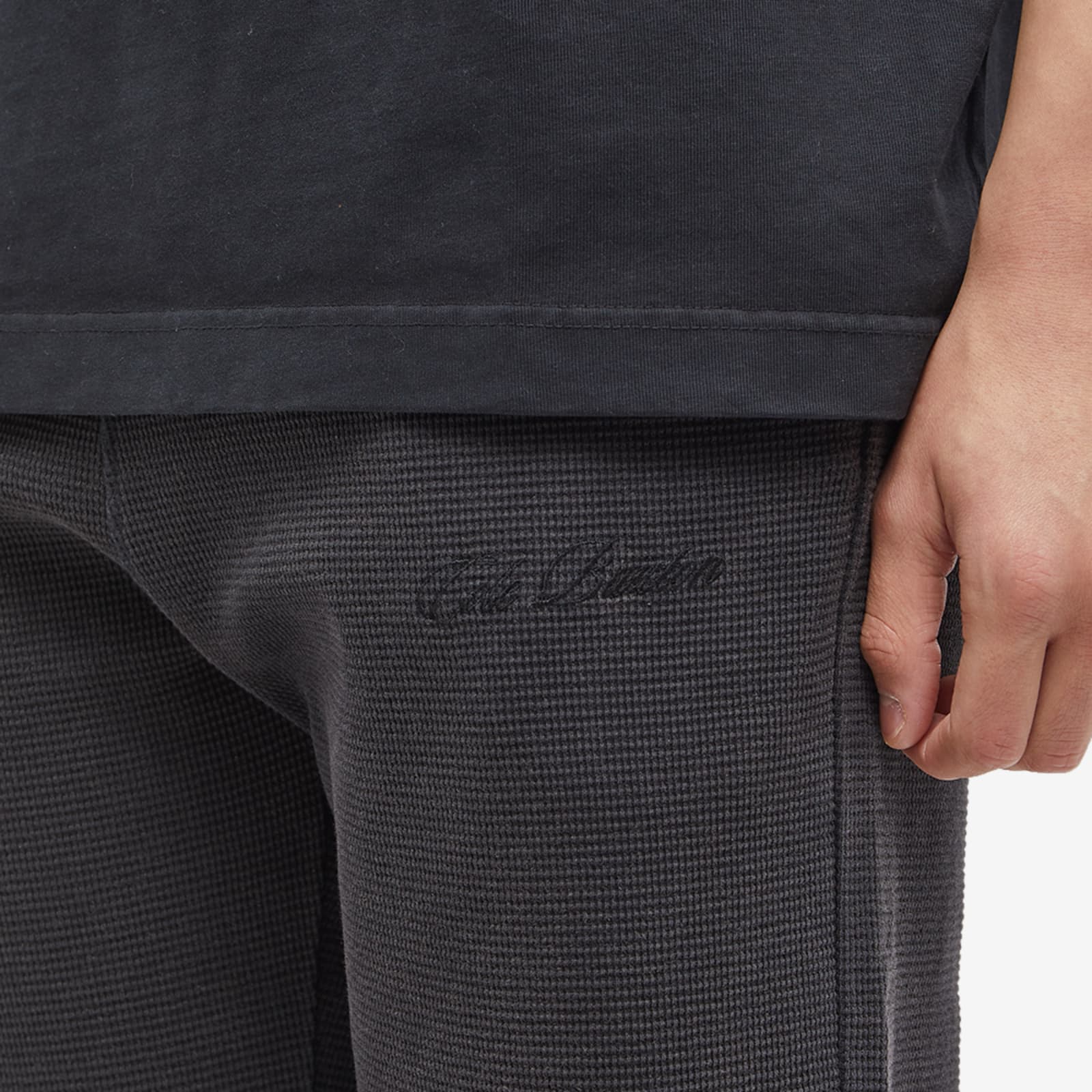 Cole Buxton CB Waffle Lounge Sweat Pant Black | END. (US)