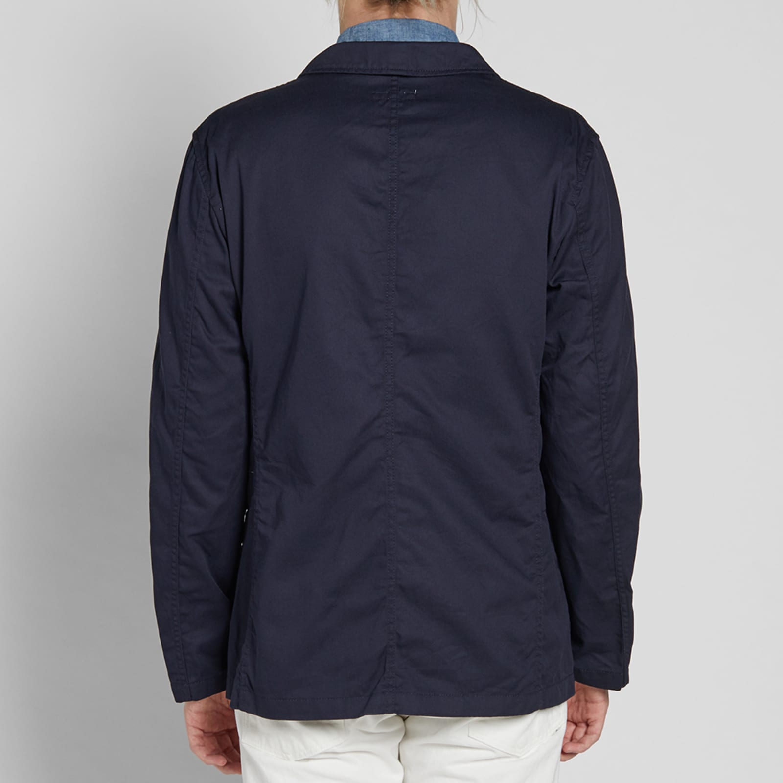 Engineered Garments Bedford Jacket Dark Navy 7.5oz Slub Denim | END.