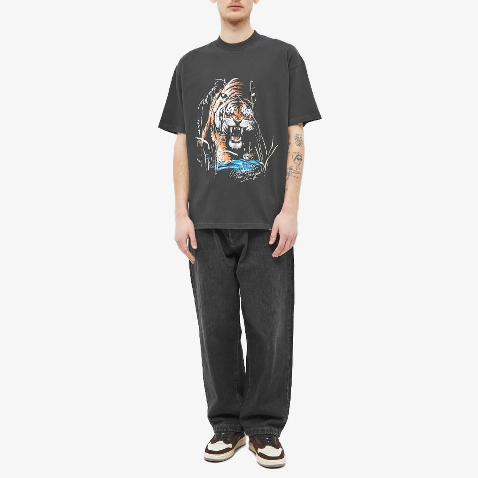 Represent Welcome To The Jungle T-Shirt Off Black | END. (AR)