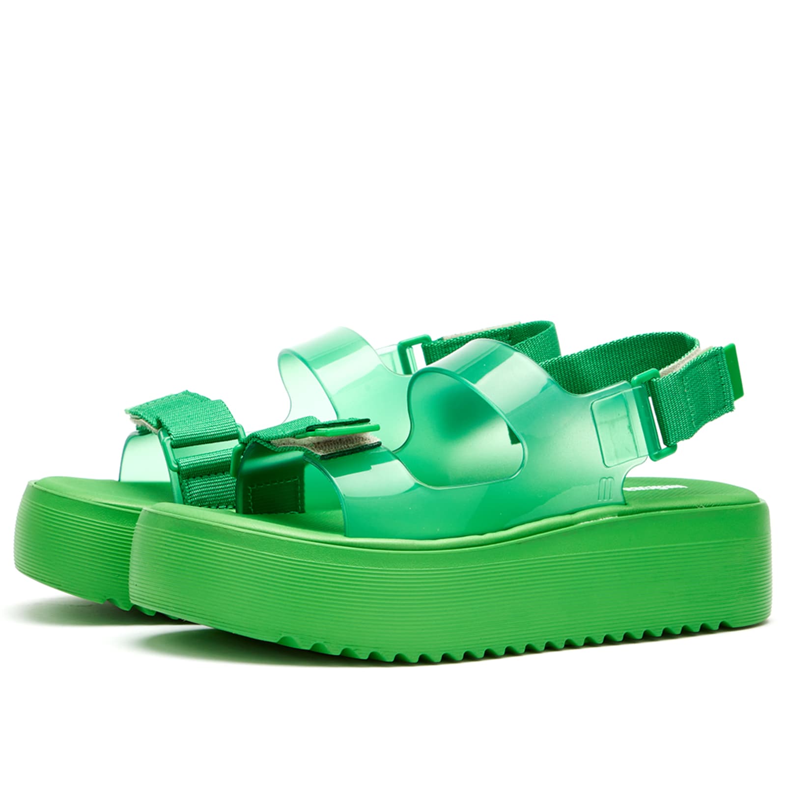 Melissa Brave Papete Platform Sandal Green | END. (NL)