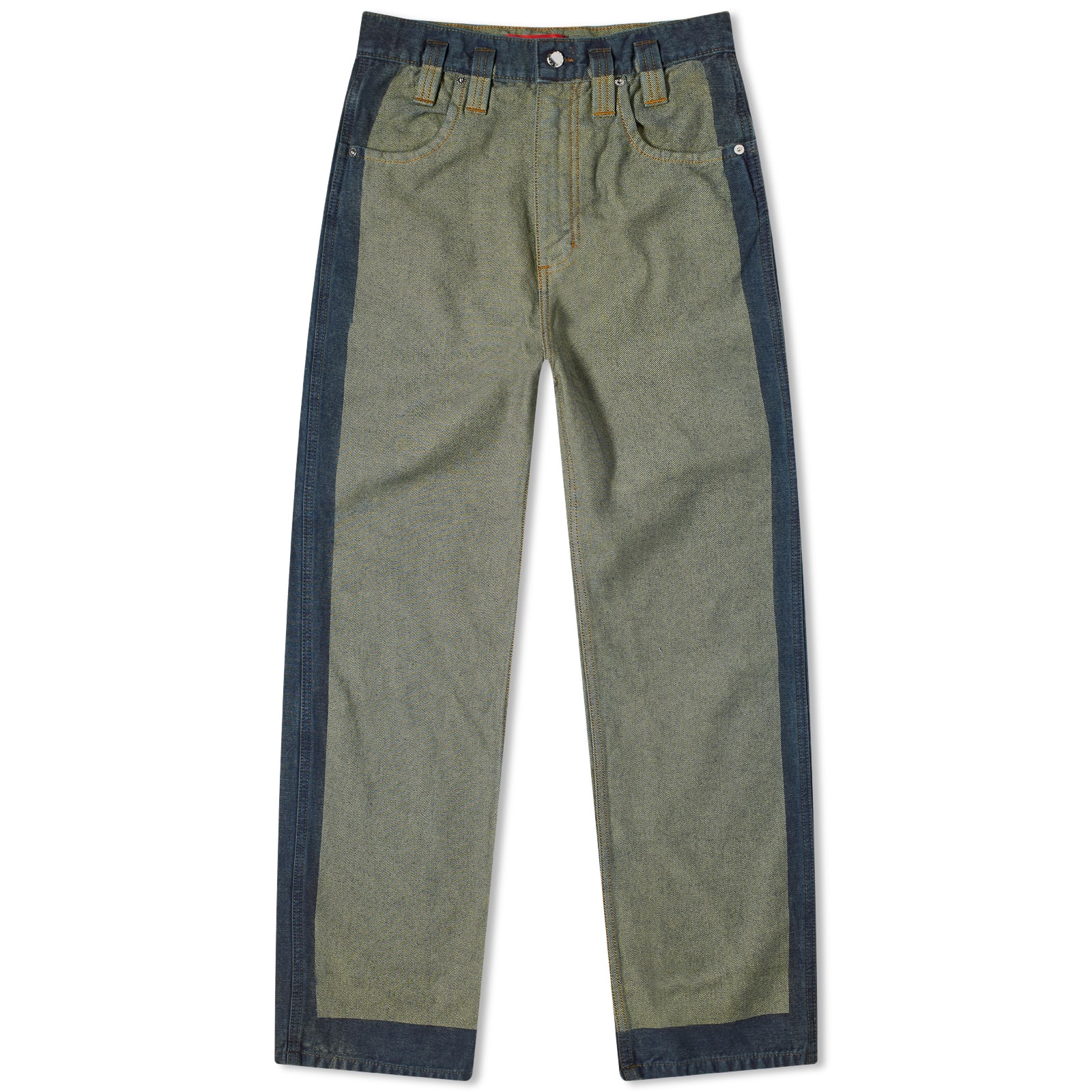 Eckhaus Latta Baggy Jeans Navy Frame | END. (SG)
