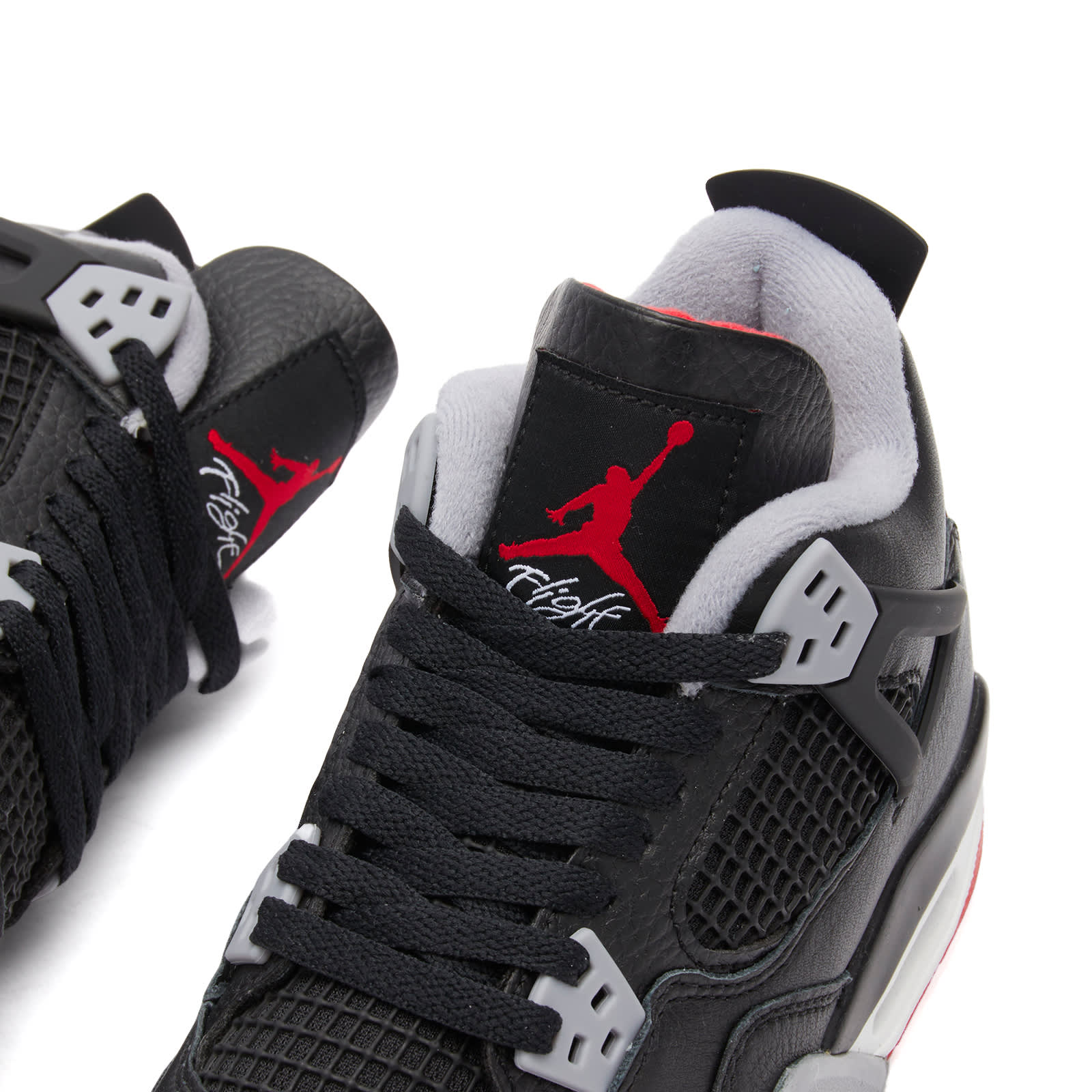 Air Jordan 4 Retro W "Bred Reimagined" Black, Fire Red & Summit White ...