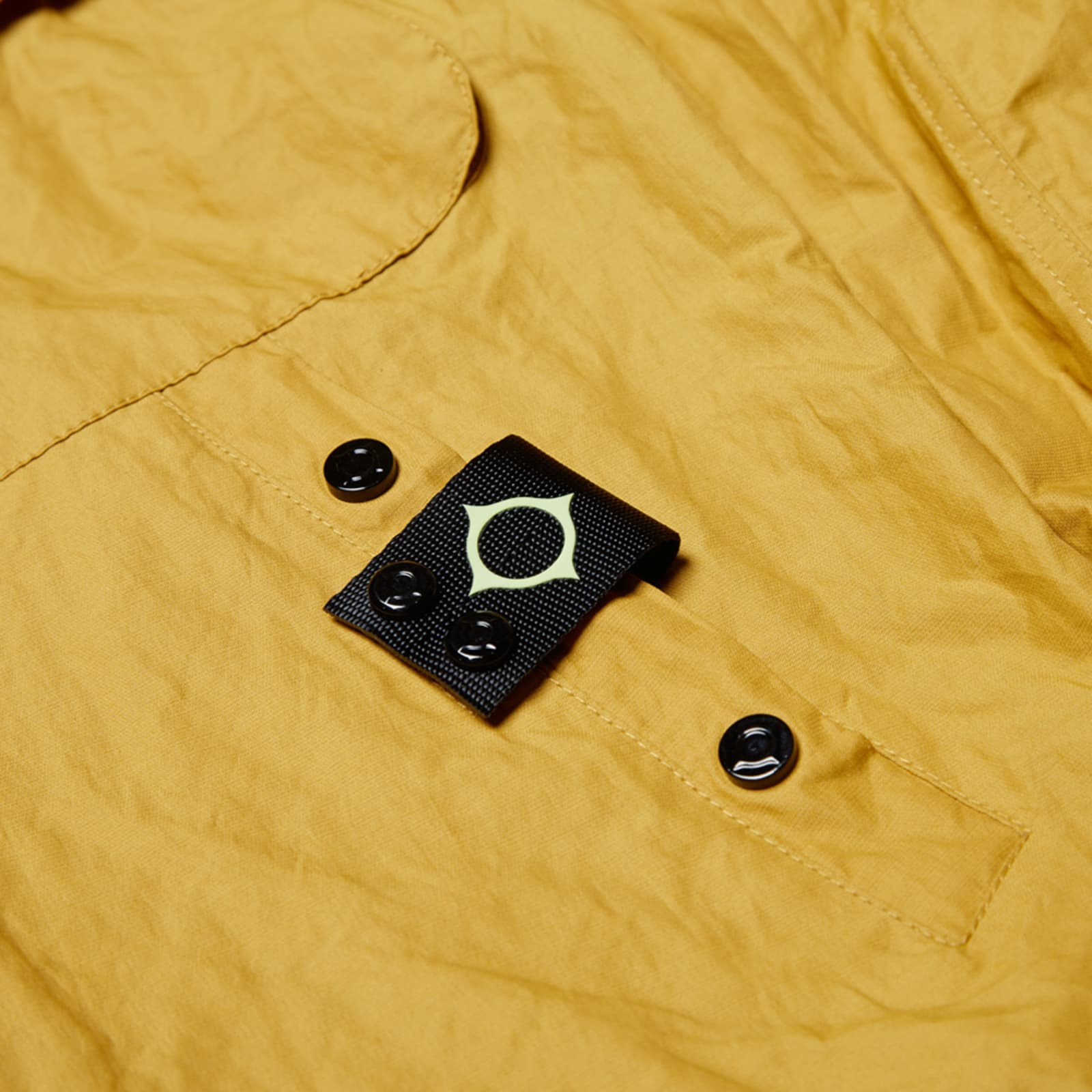 Mastrum Metal Memory Face Guard Parka Antique Gold End