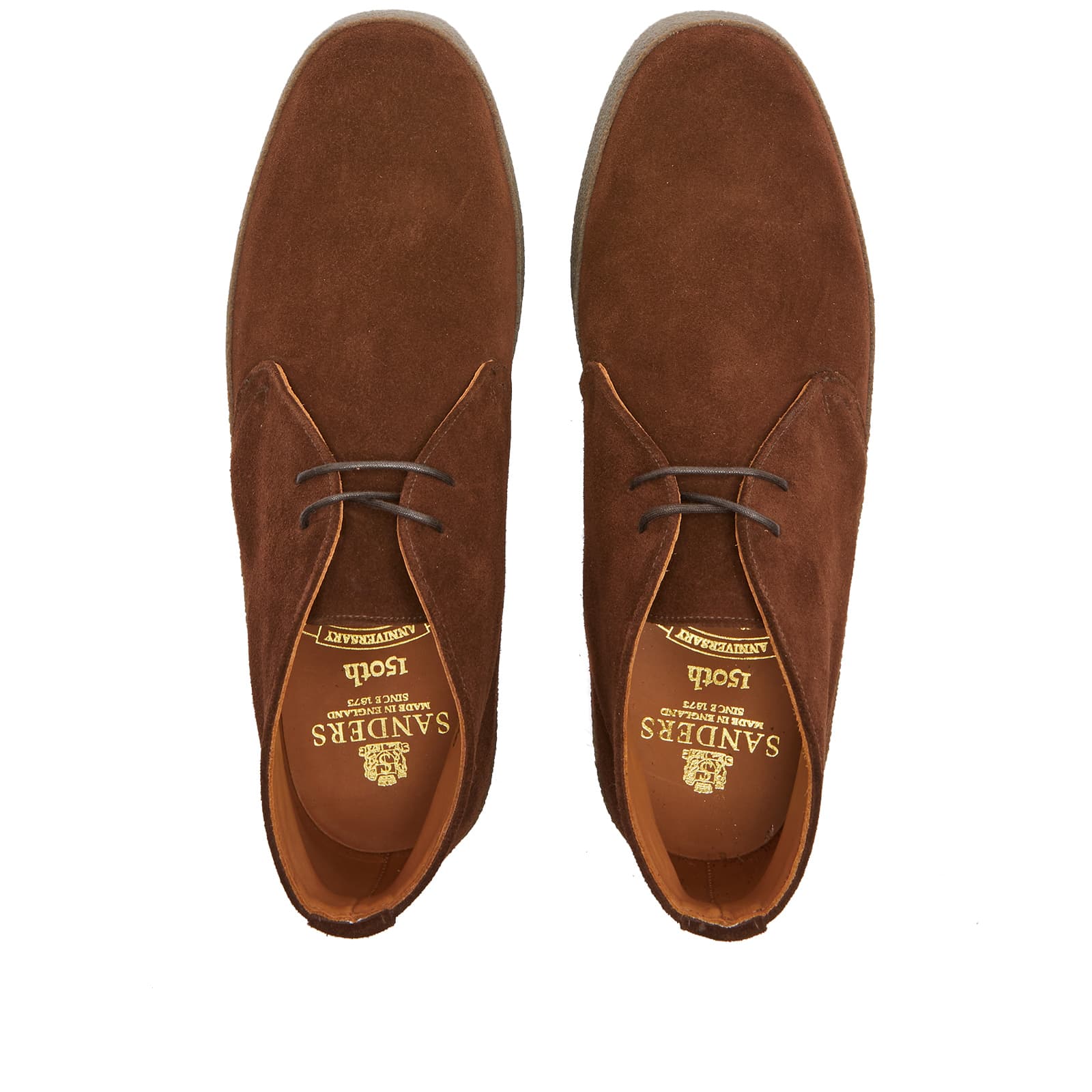 Sanders Sam Chukka Boot Polo Snuff Suede | END. (US)
