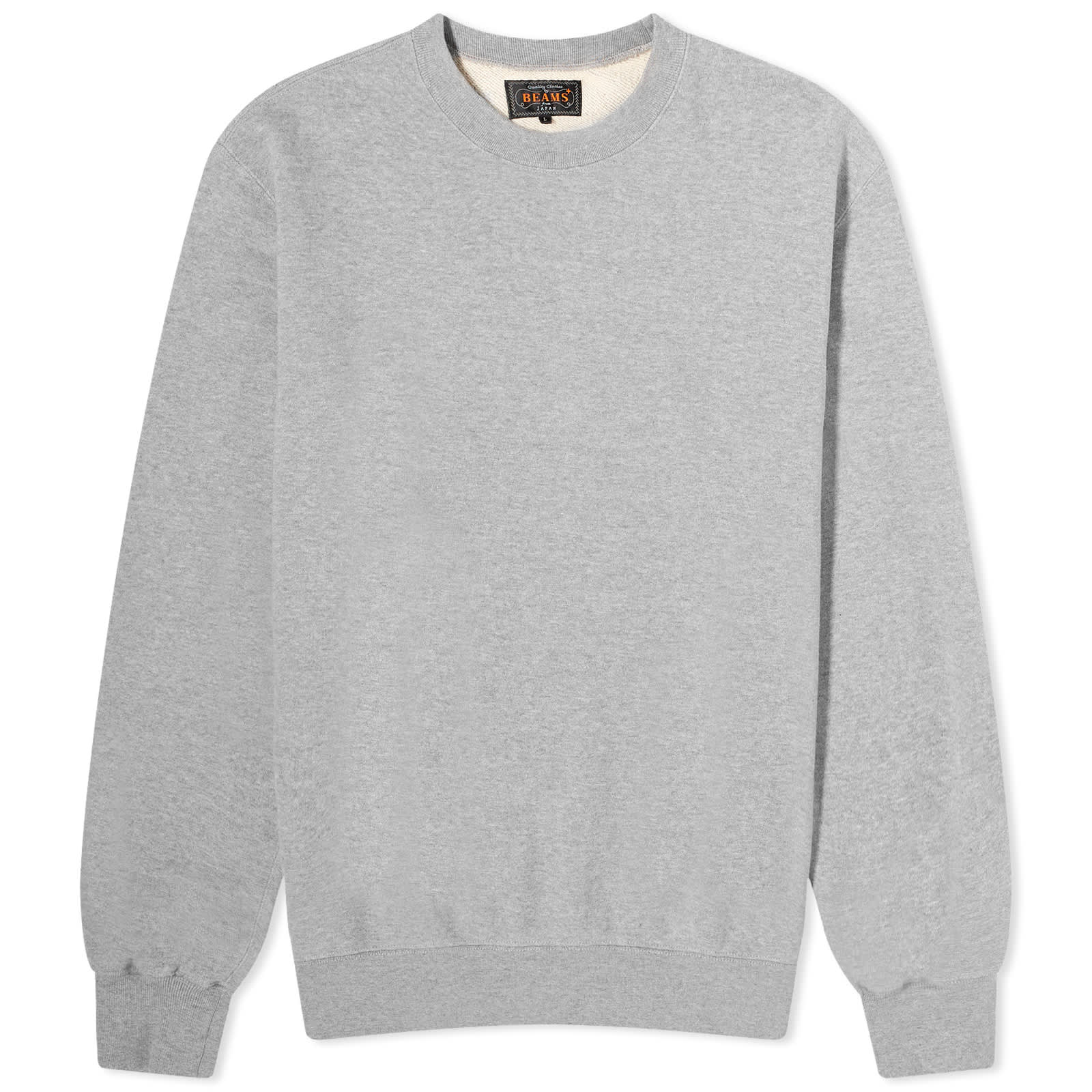 Beams Plus Crew Sweatshirt Grey | END.