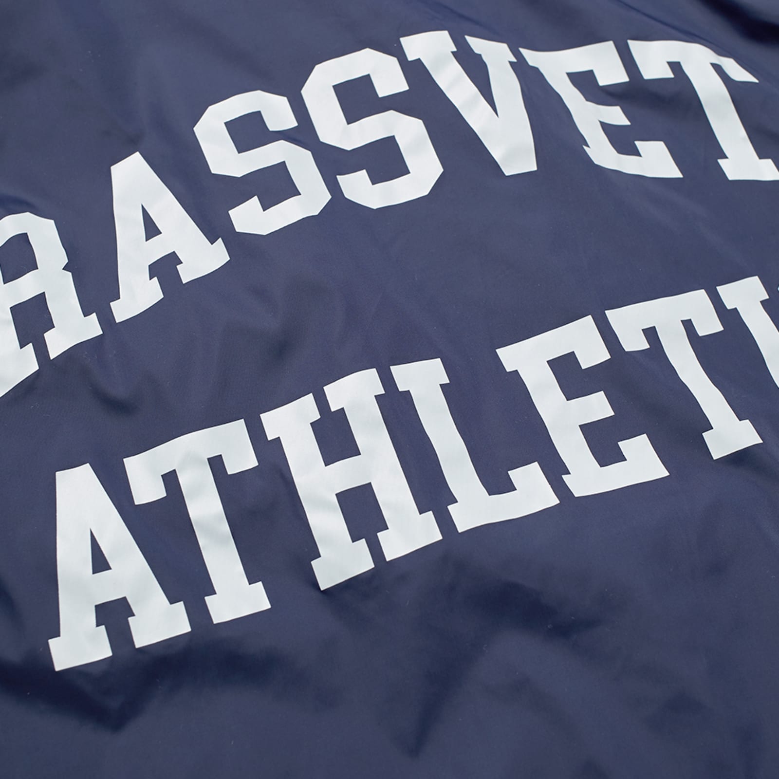 PACCBET x Russell Athletic Reversible Coach Jacket Navy & Grey | END. (GB)