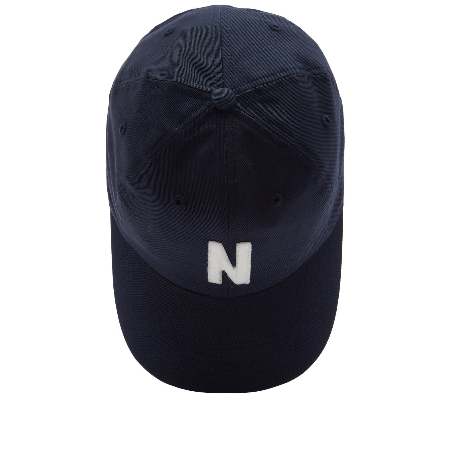 Norse Projects Felt N Twill Sports Cap Dark Navy | END. (US)