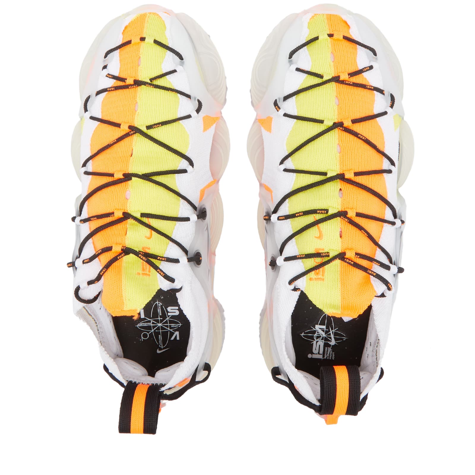 Nike ISPA Link Axis White, Orange & Yellow | END. (AR)