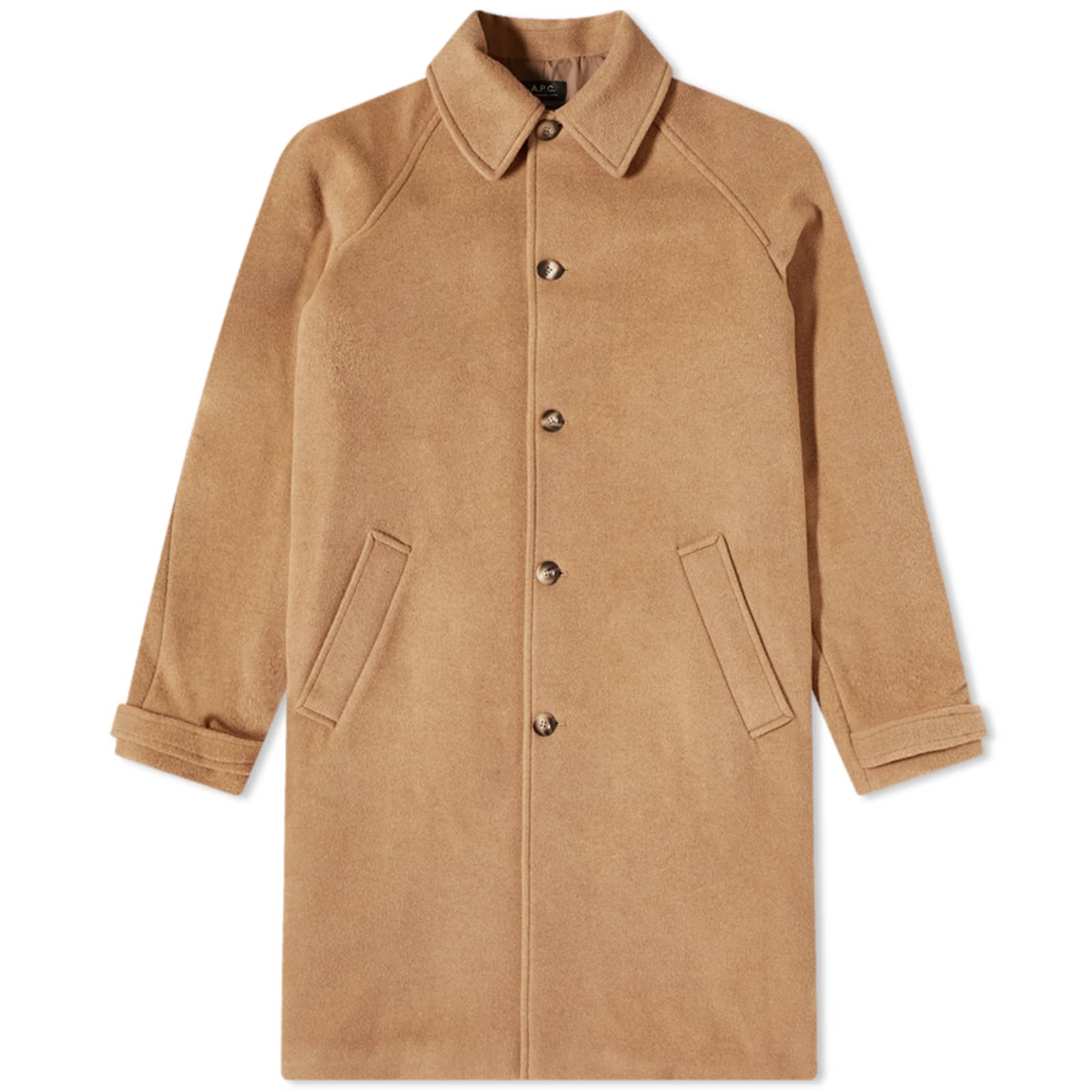 A.P.C. Ethan Overcoat Camel | END. (HK)