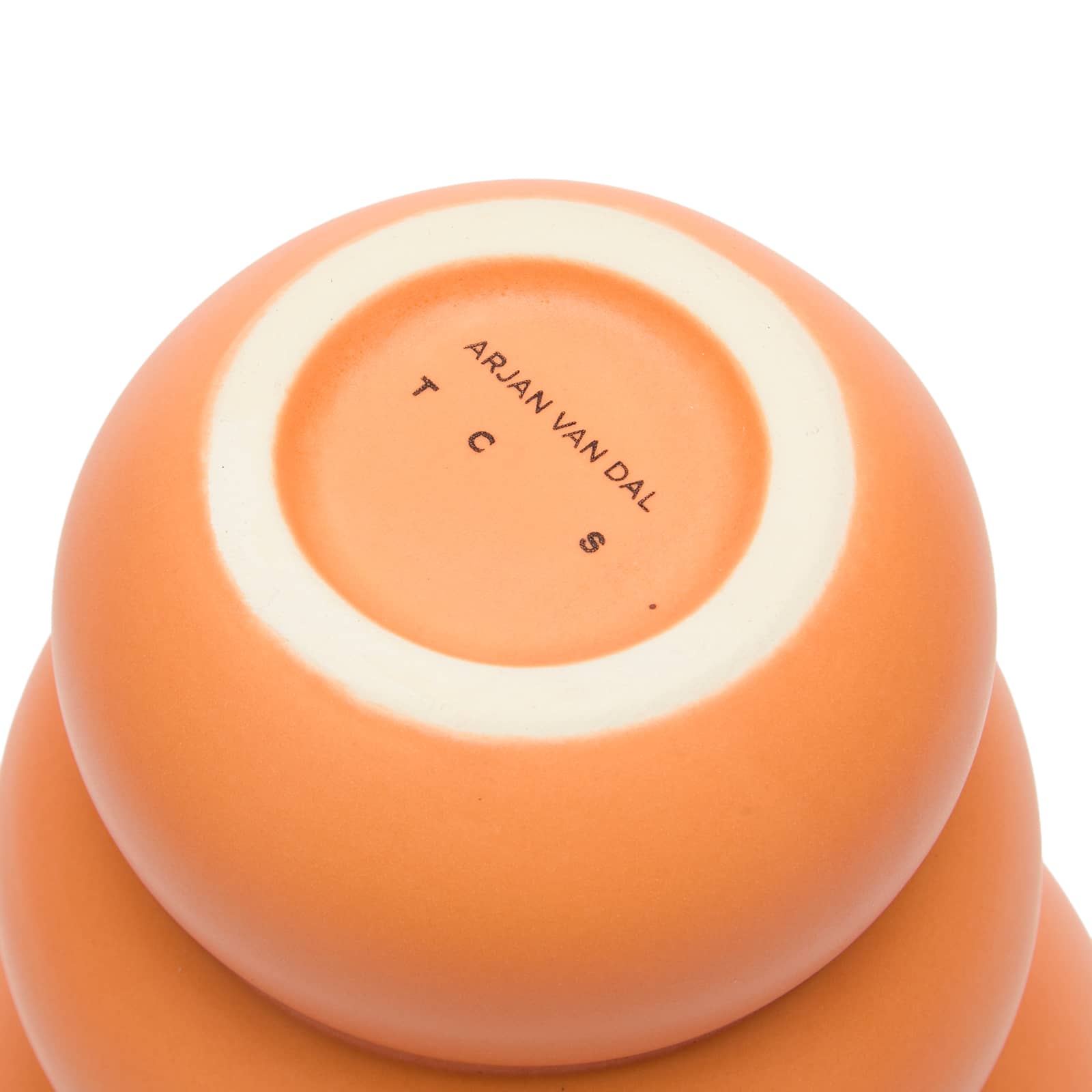 The Conran Shop Stacked Spheres Vase Orange | END. (US)