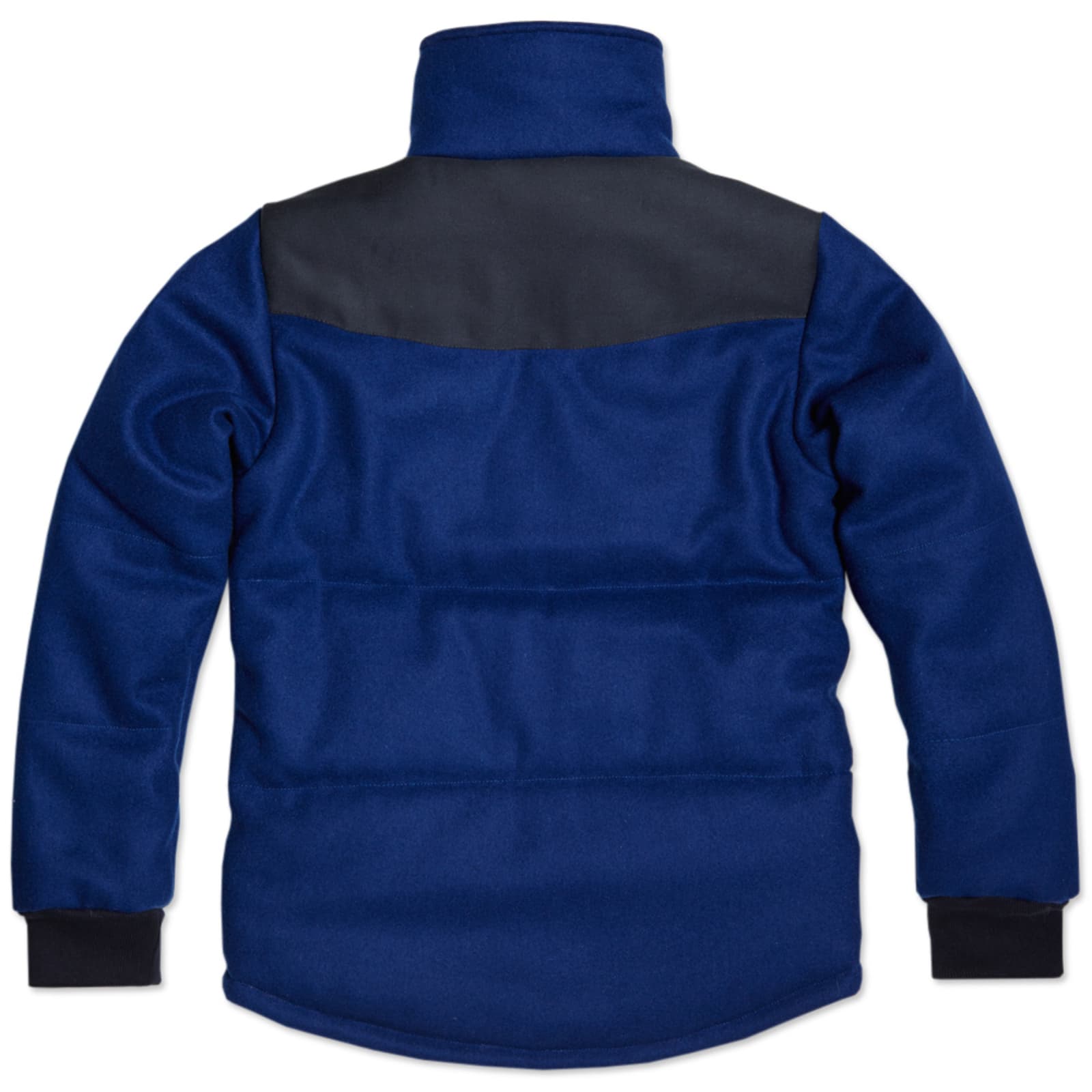 Bleu de Paname Wool Shoulder Panel Jacket Electric Blue | END.