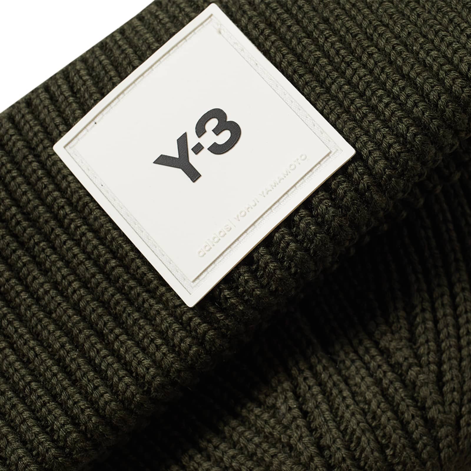 Y-3 Logo Beanie Night Cargo | END. (US)