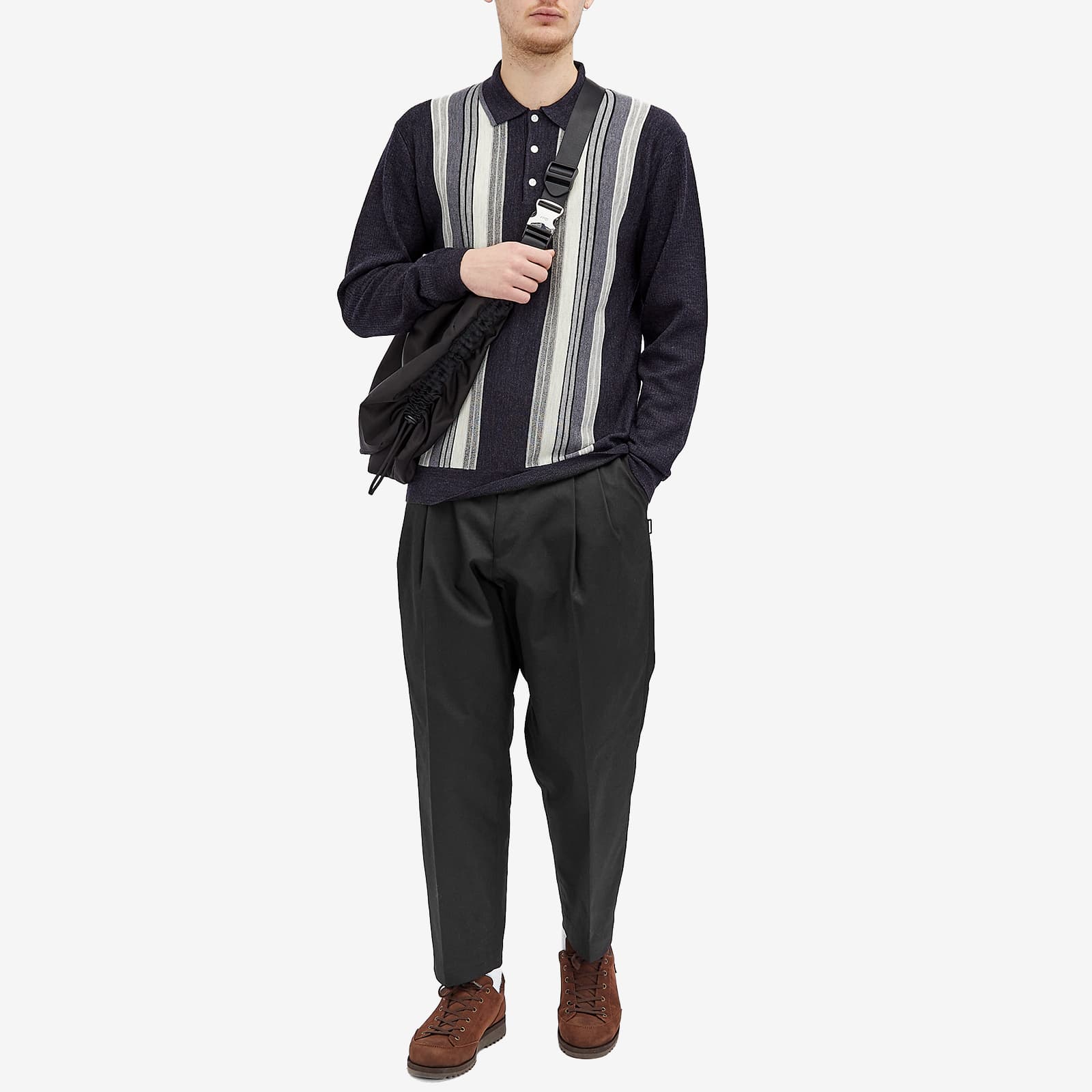 Neighborhood Two Tuck Trousers Black | END. (SG)