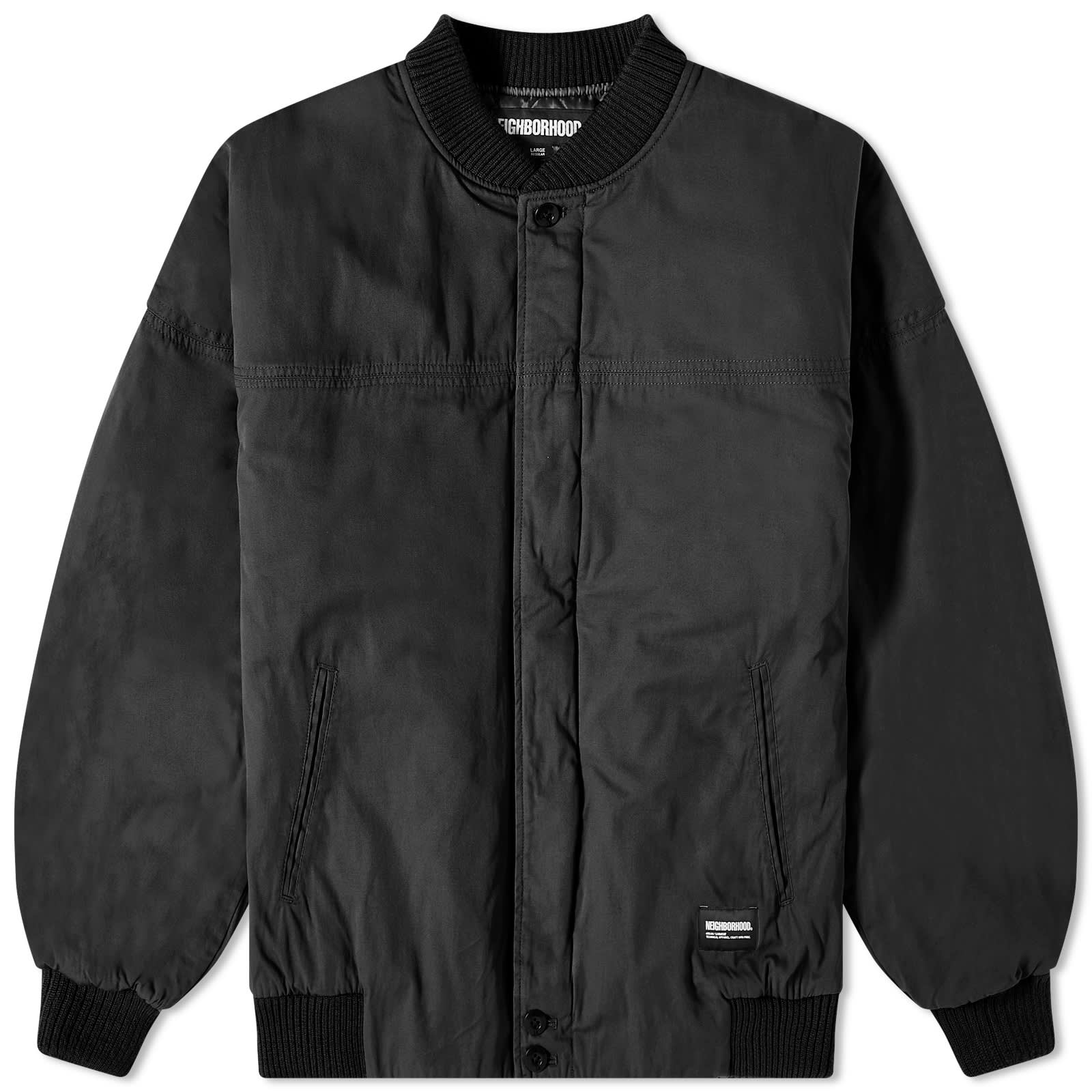 Neighborhood Derby Type Bomber Jacket Black | END. (HK)