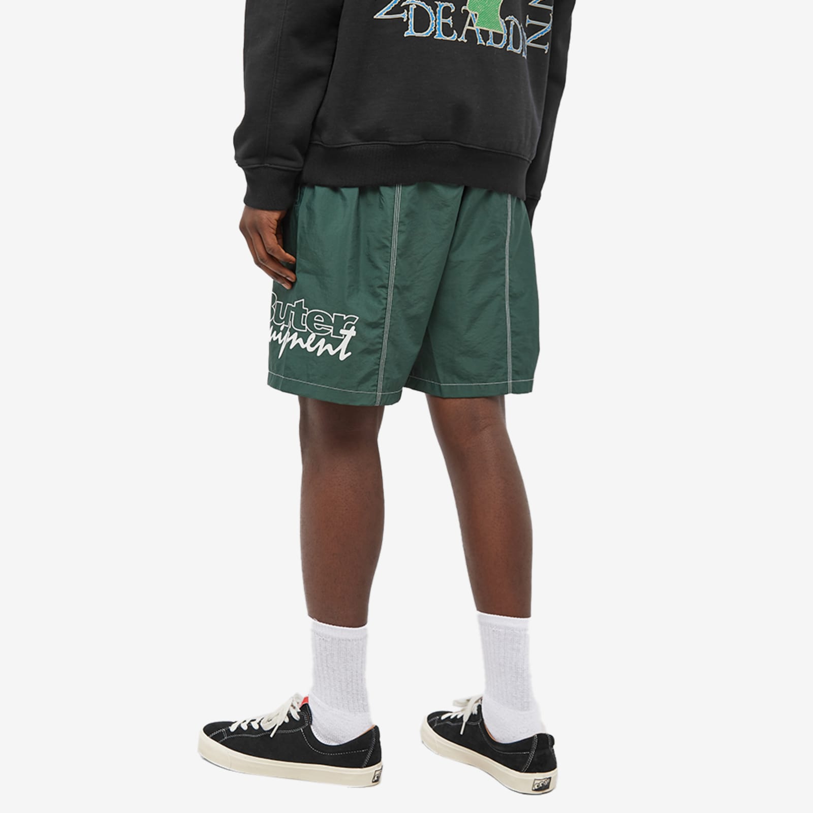 Butter Goods Side Panel Shorts Dark Green | END. (US)