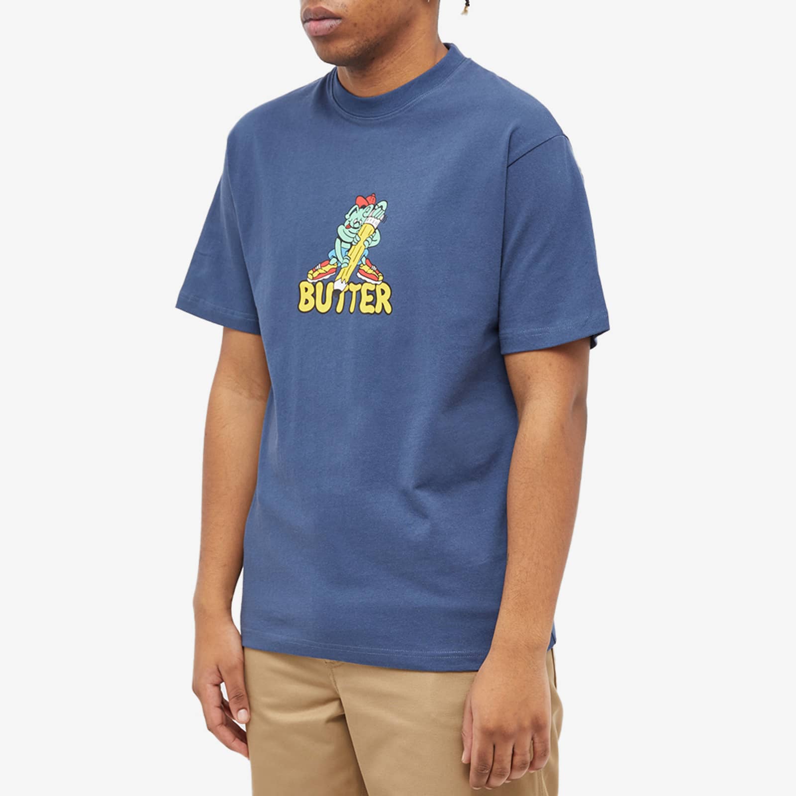 Butter Goods Martian T-Shirt Denim | END. (US)