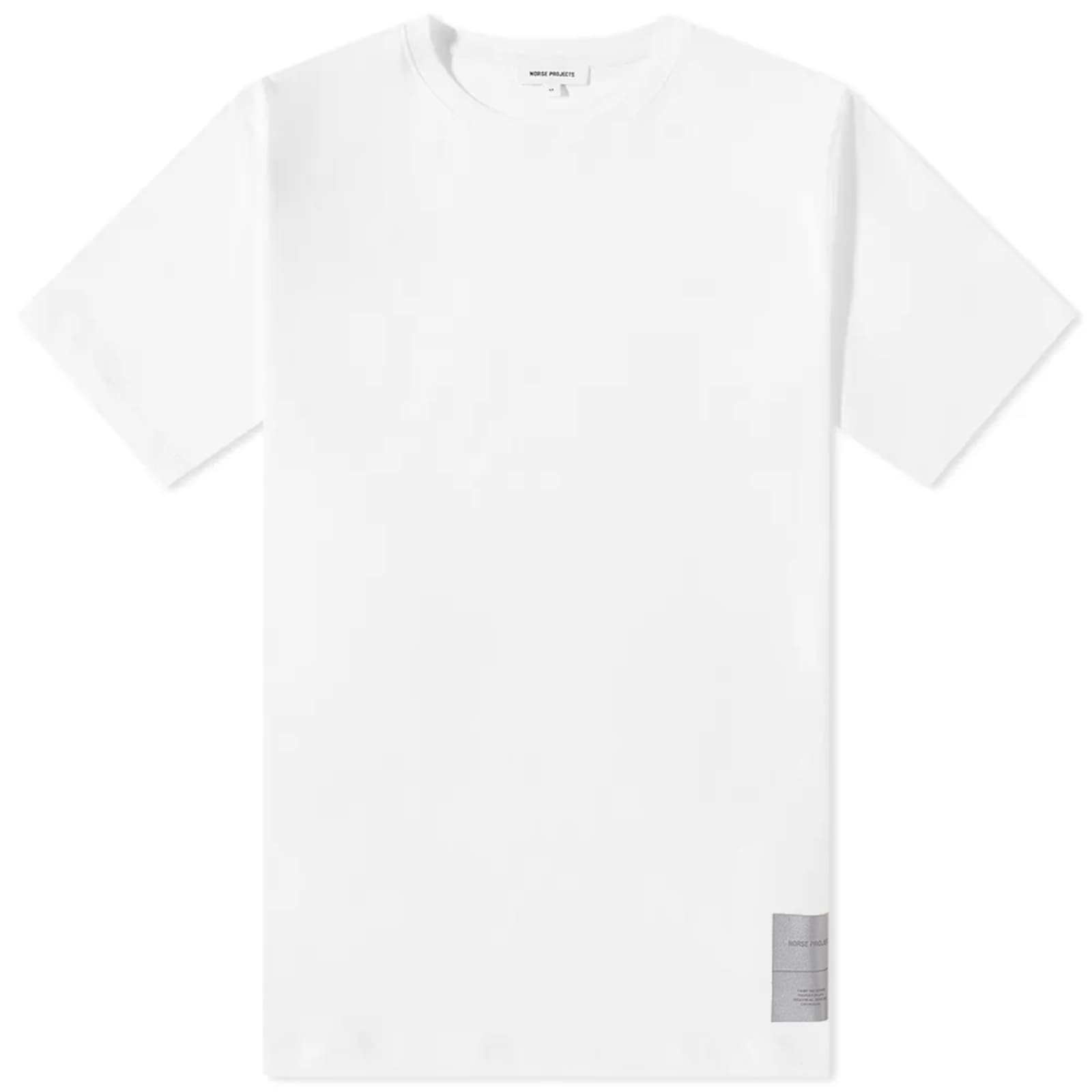 Norse Projects Holger Tab Series T Shirt White End Kr