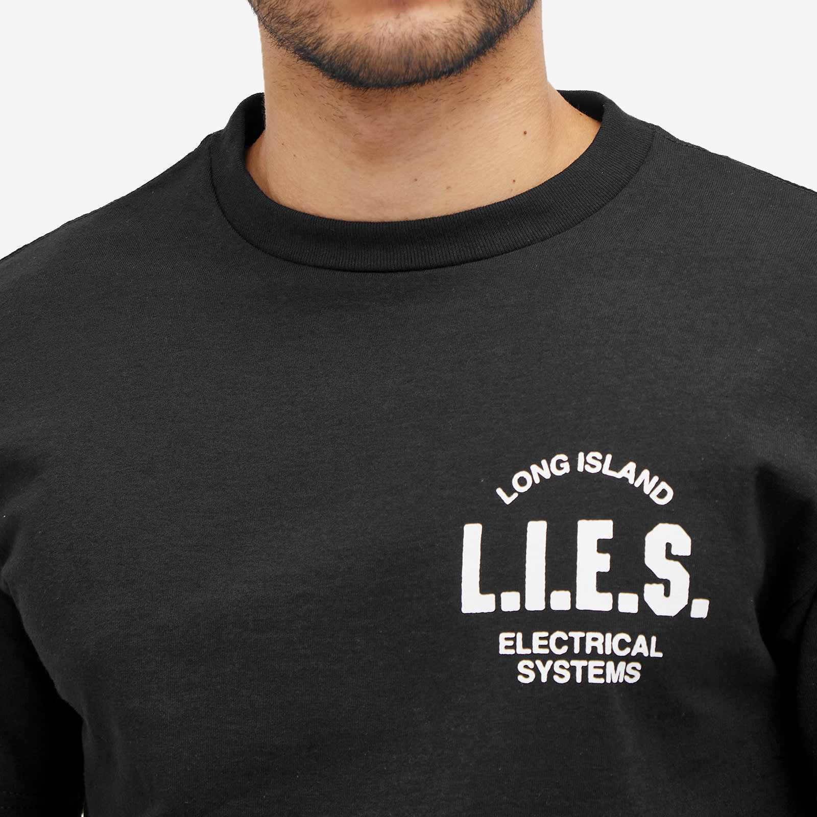 L.I.E.S. Records Classic Logo T-Shirt Black | END.