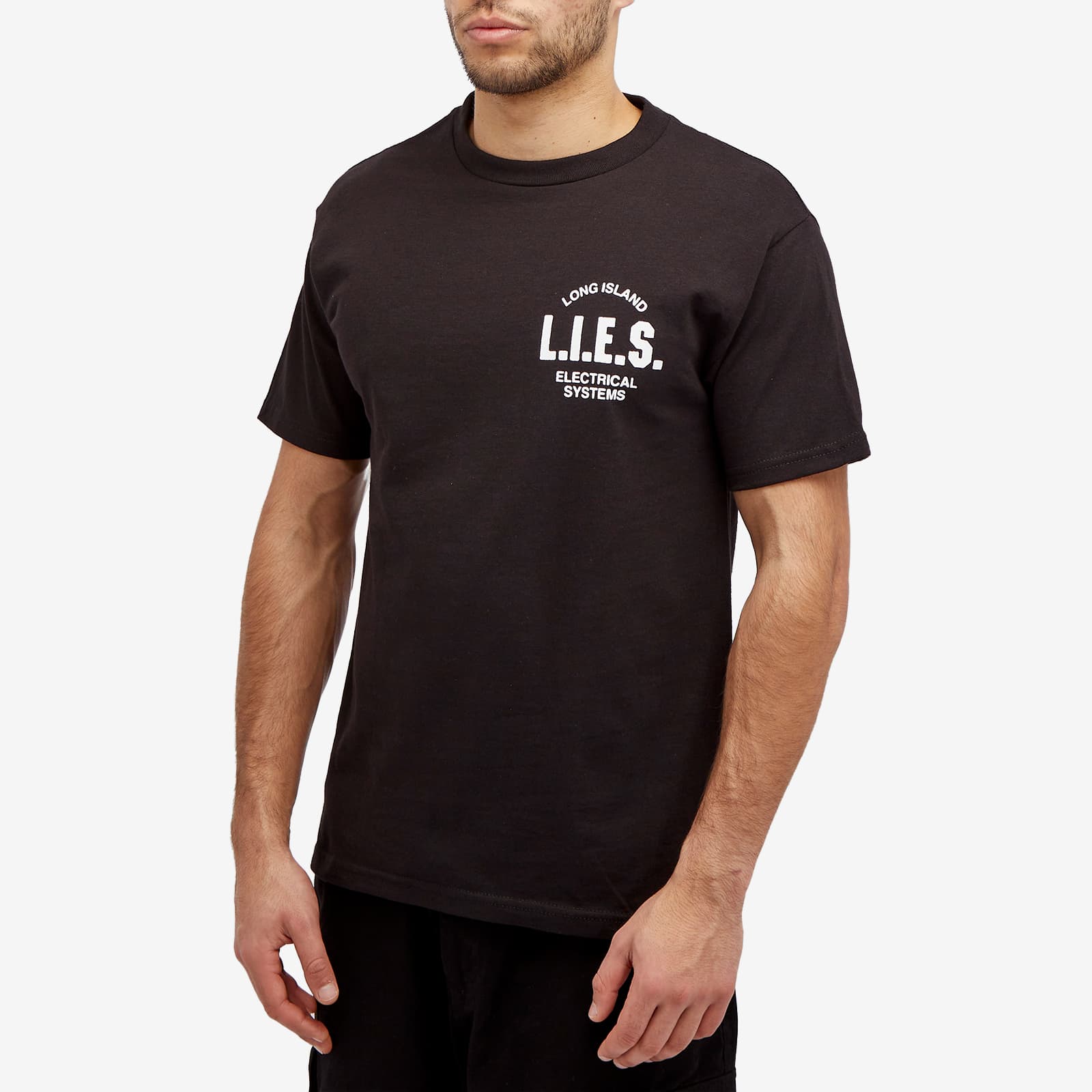 L.I.E.S. Records Classic Logo T-Shirt Black | END.