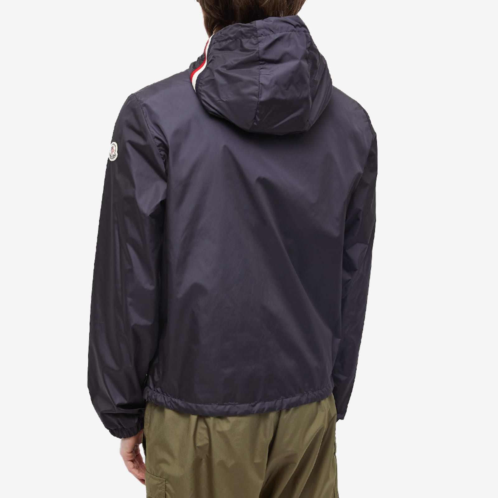 Moncler Grimpeurs Zip Hooded Windbreaker Navy | END. (US)