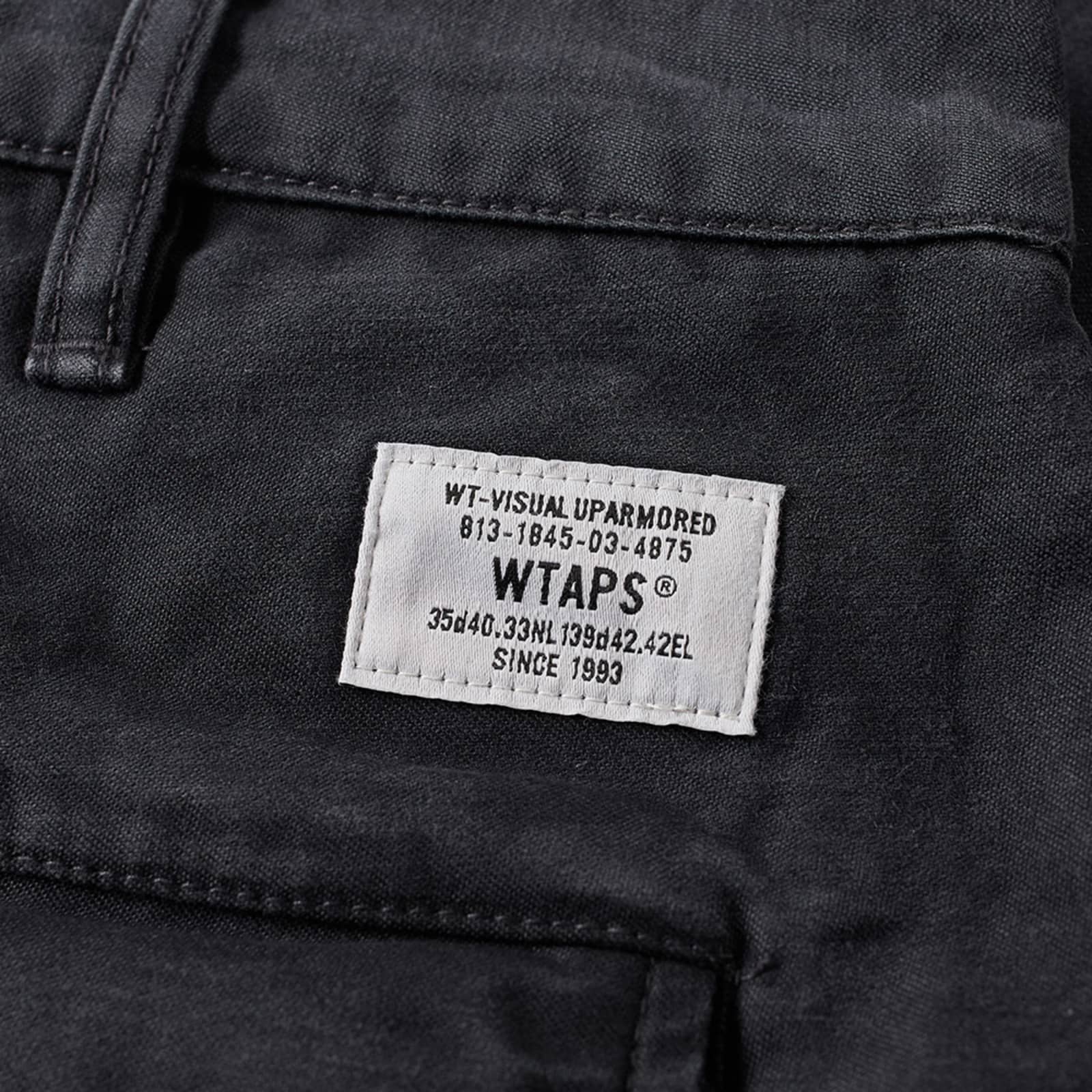 WTAPS Stock Trouser Black | END.