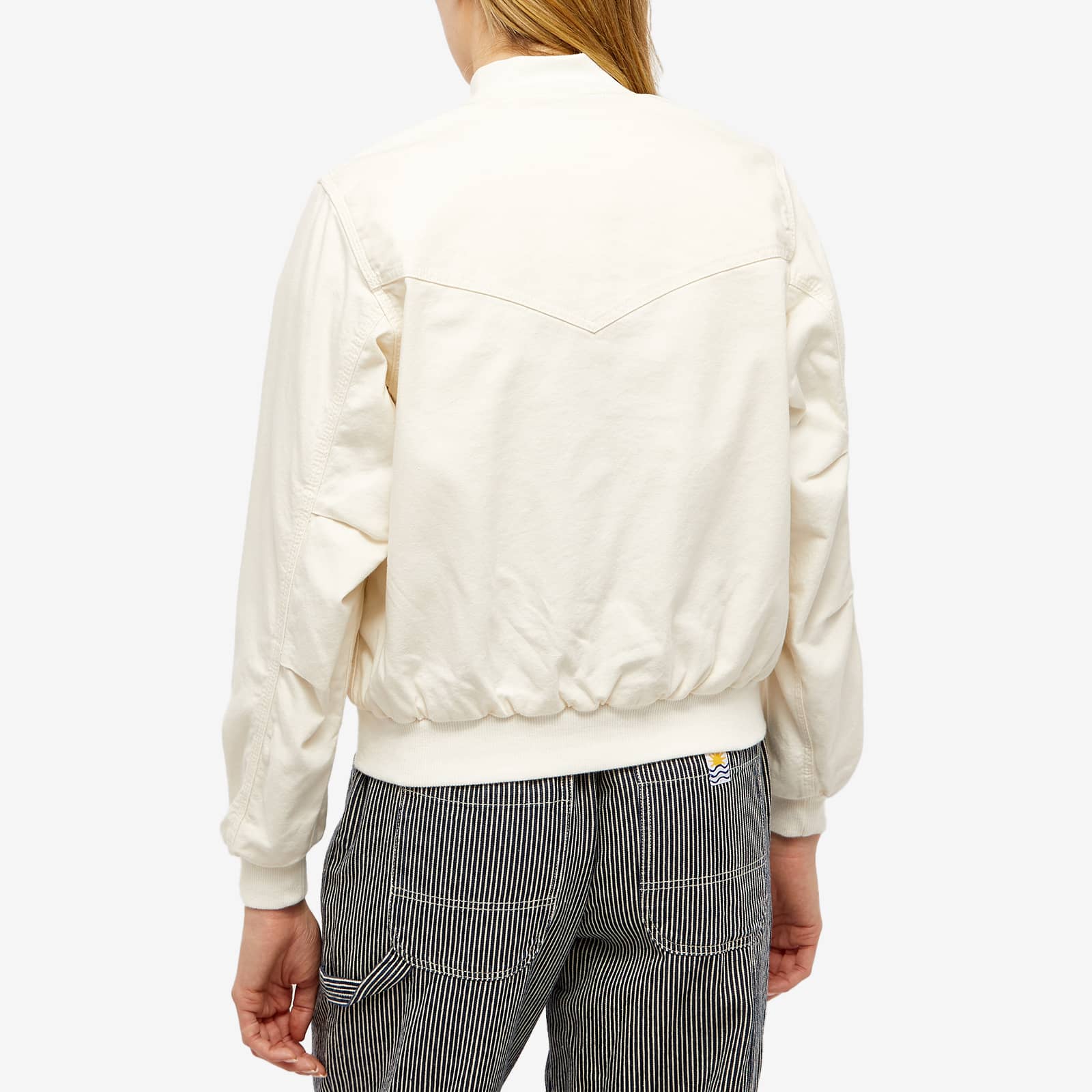 Carhartt WIP Santa Fe Bomber Jacket White | END. (CA)