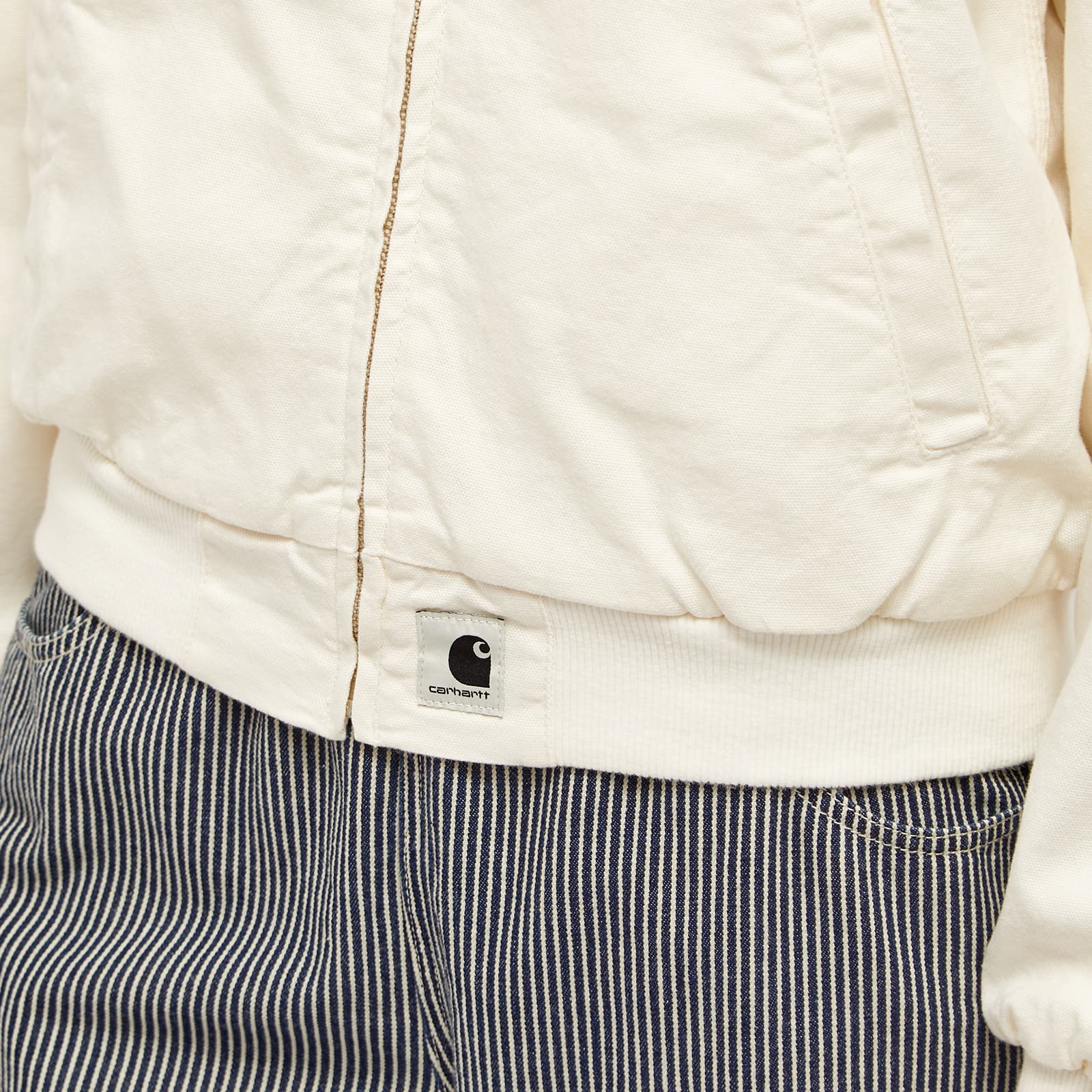 Carhartt WIP Santa Fe Bomber Jacket White | END. (AU)