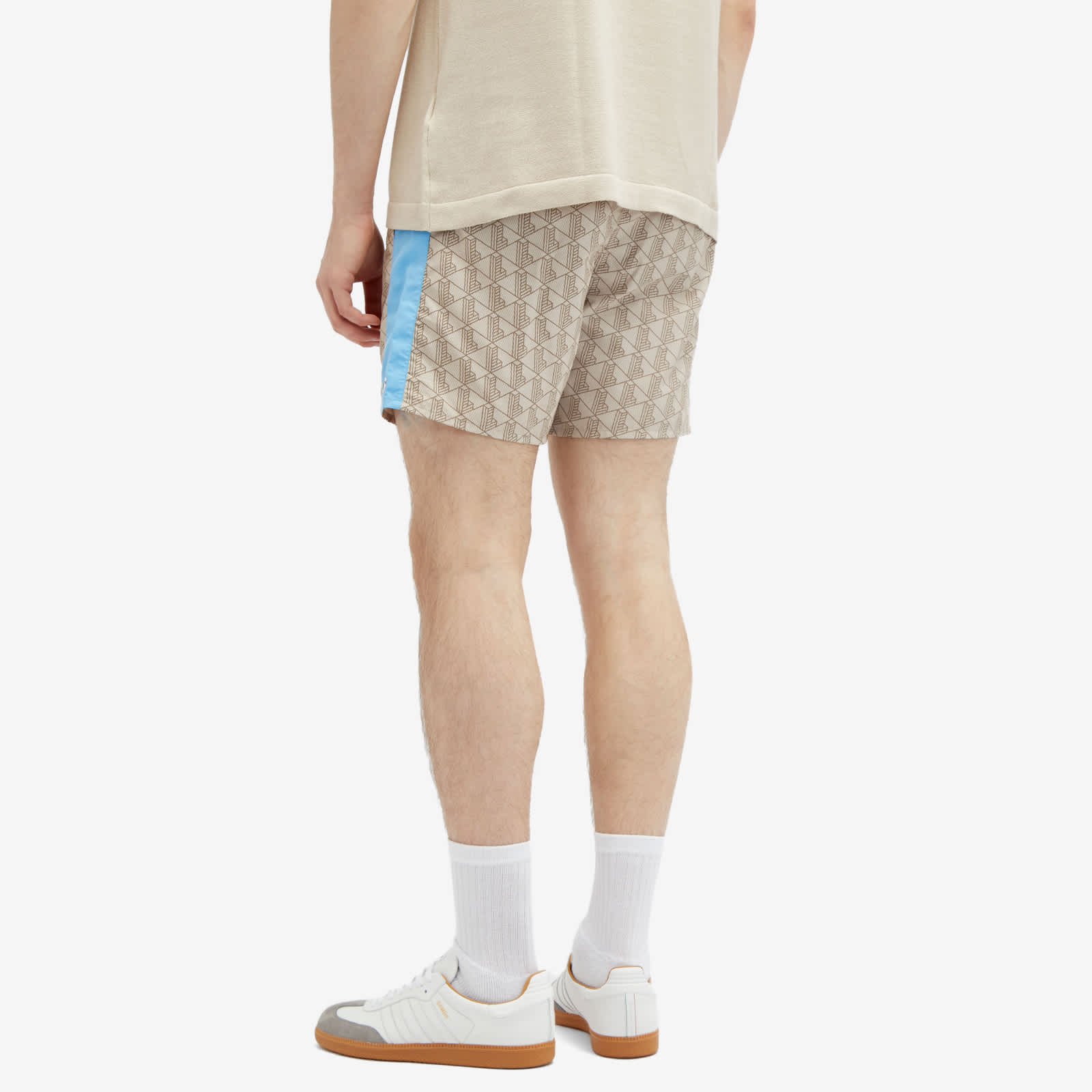 Lacoste Monogram Swim Shorts Croissant & Bonnie | END. (US)